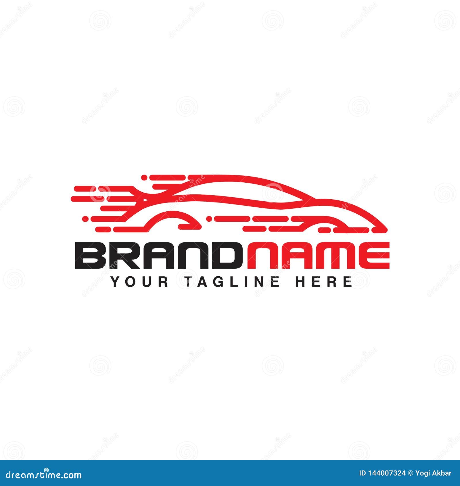 Fast Car Logo Automotive Logo Template Stock Vector - Illustration of ...