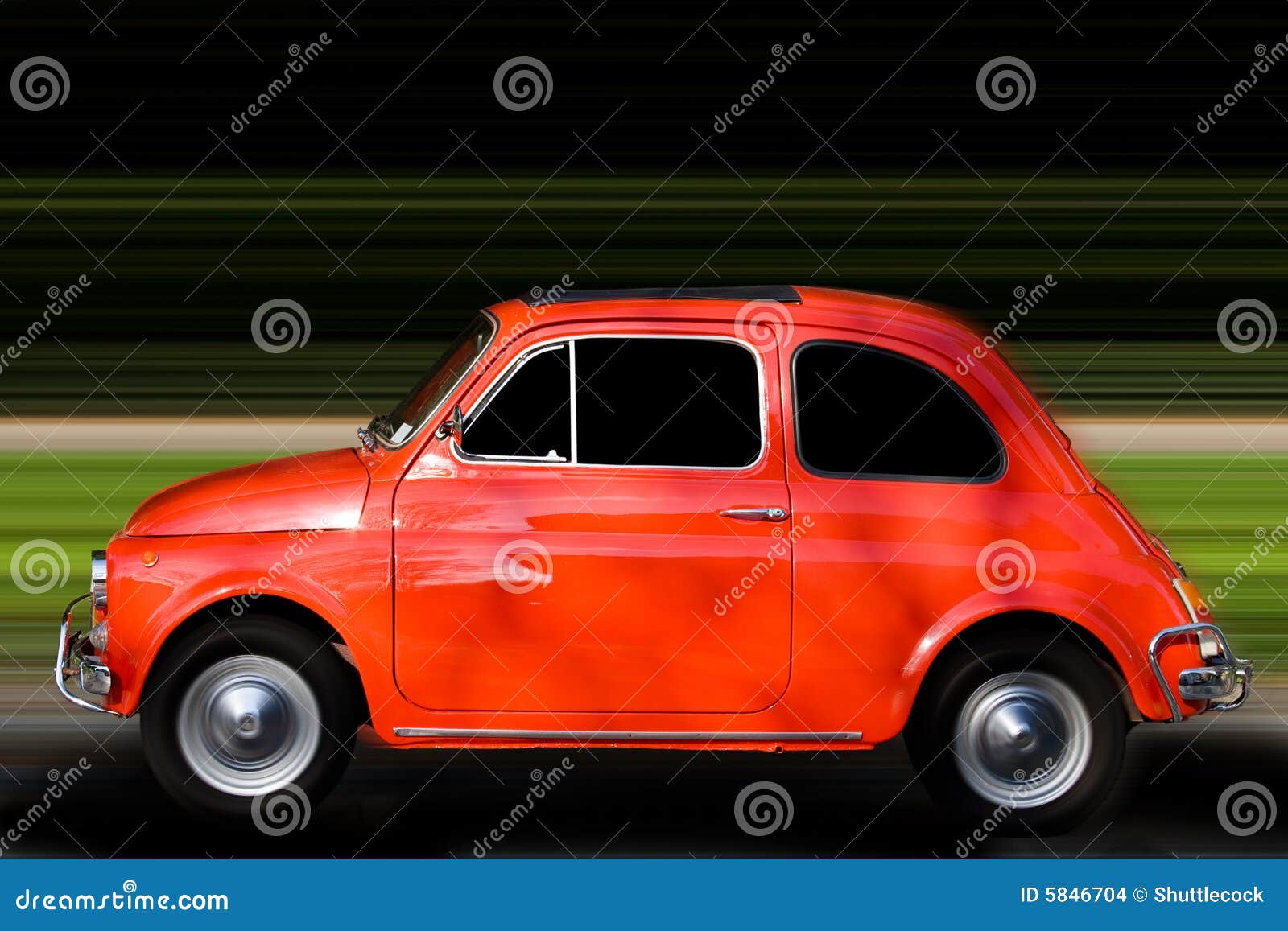Fast Car Moving with Motion Blur Stock Photo - Image of model, hybrid ...