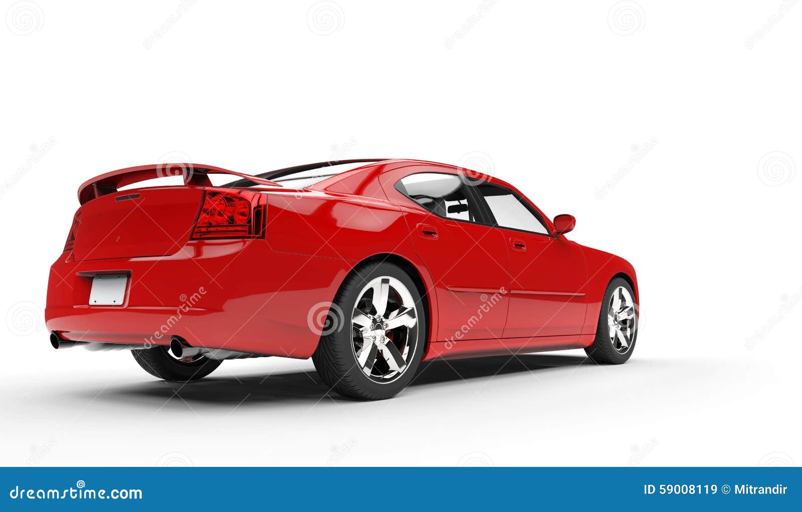 Fast Car Red stock illustration. Illustration of automobile - 59008119
