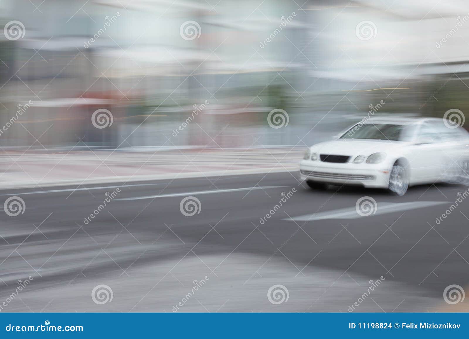 Fast car speeding stock photo. Image of automobile, road - 11198824