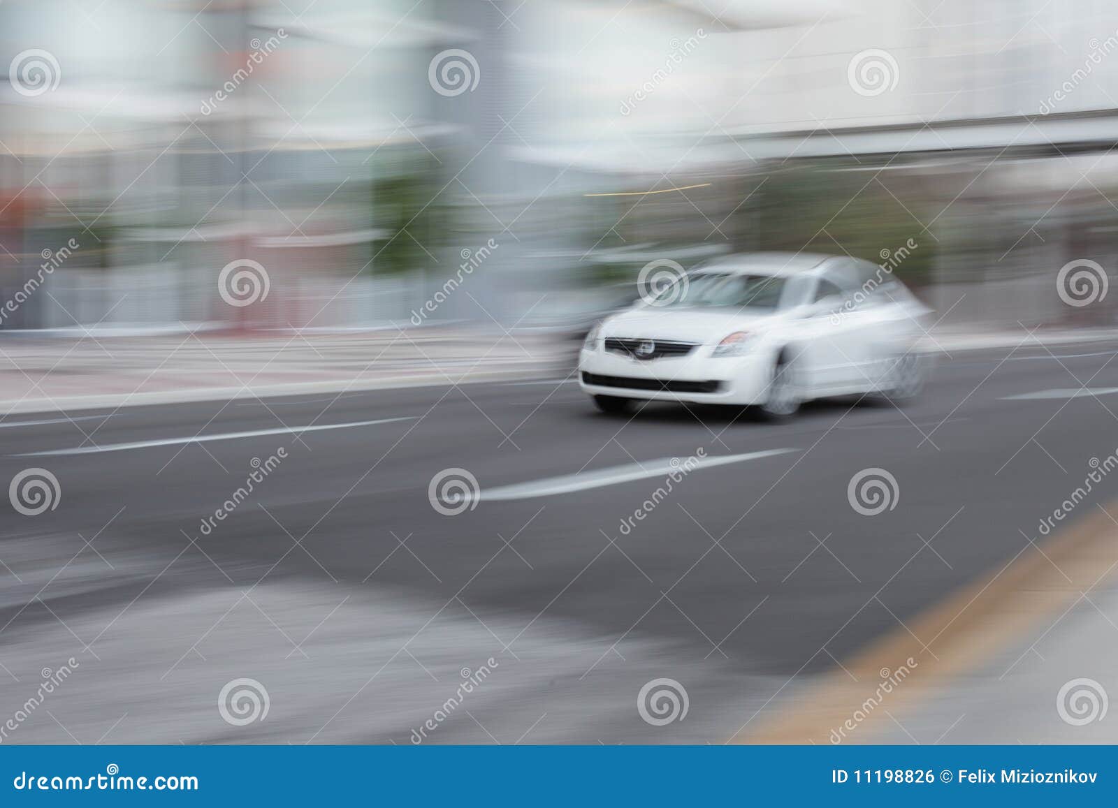 Fast car speeding stock photo. Image of speed, speeding - 11198826