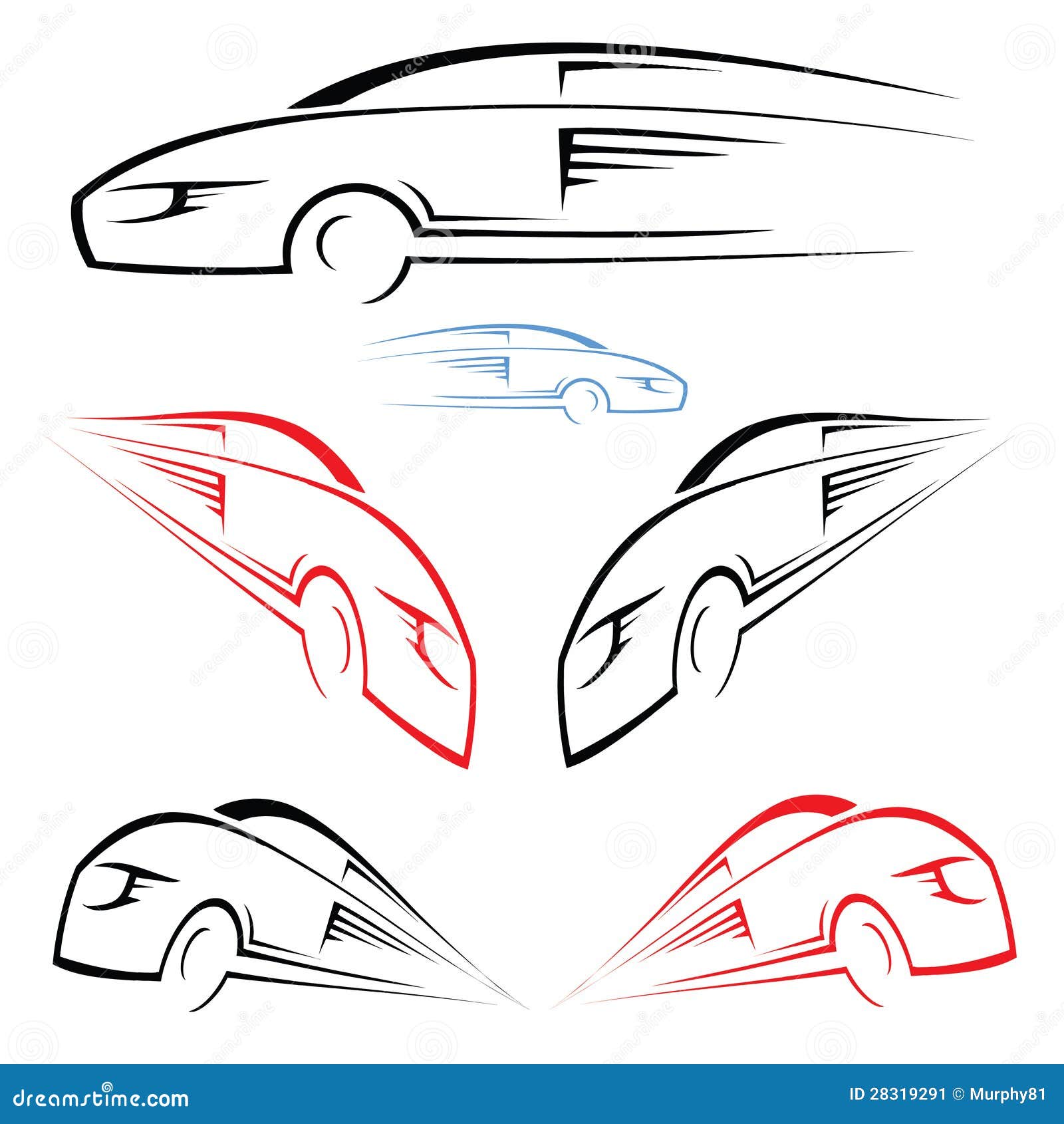 Fast car symbol stock vector. Illustration of champion - 28319291