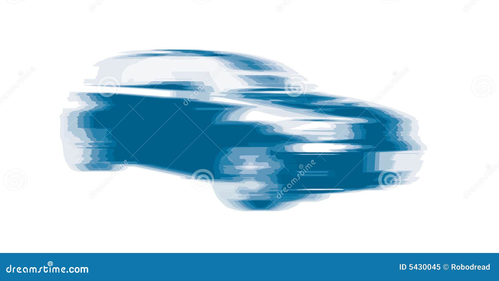 Fast car (vector) stock vector. Illustration of fast, shape - 5430045