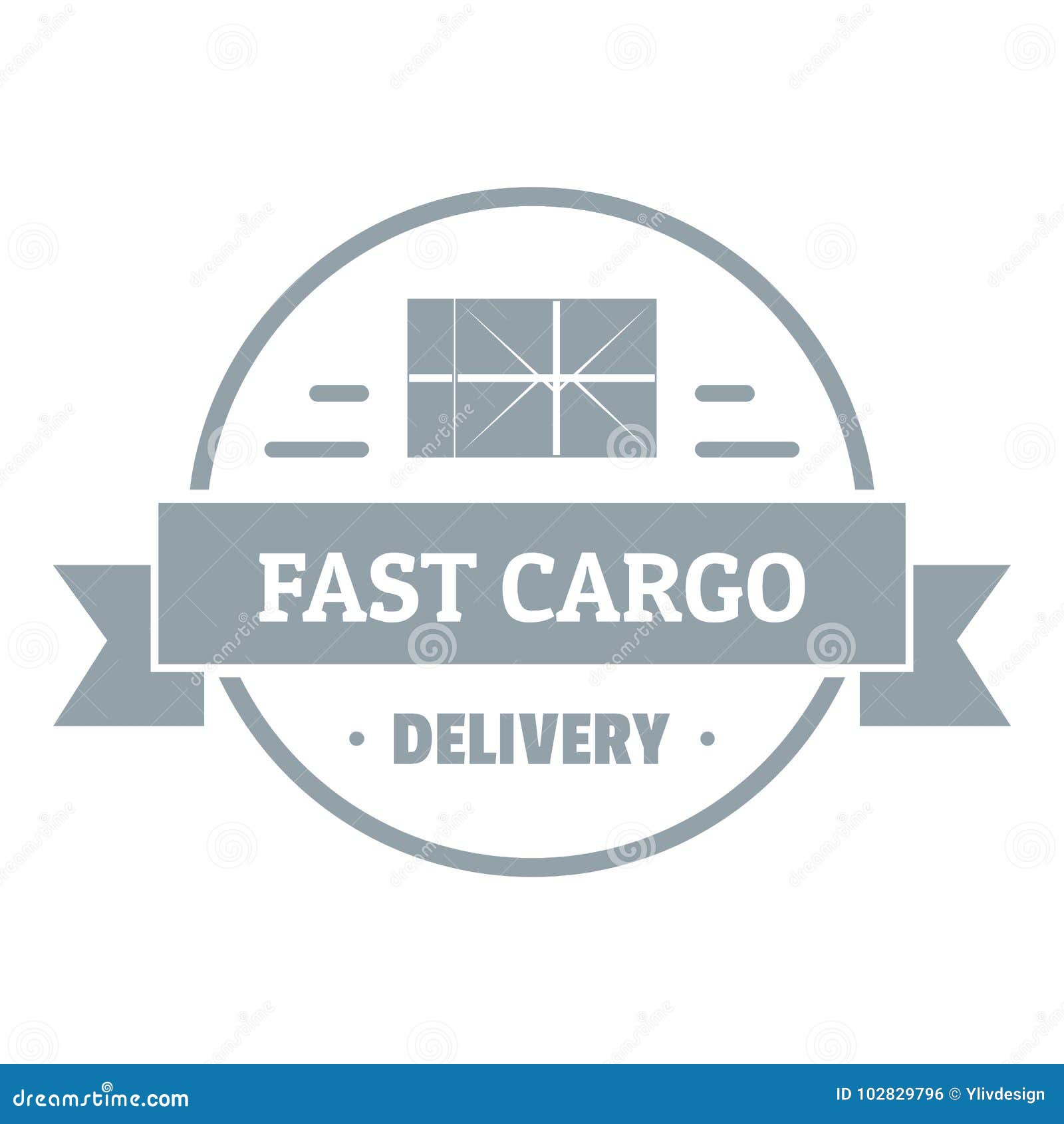 Fast Cargo Delivery Service - Co Logo Stock Image | CartoonDealer.com ...