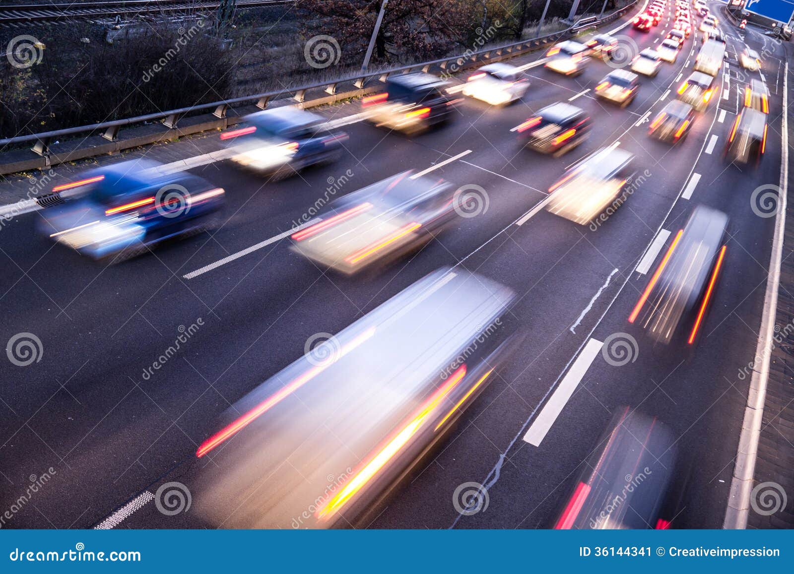 Fast cars on highway stock image. Image of blurred, freeway - 36144341