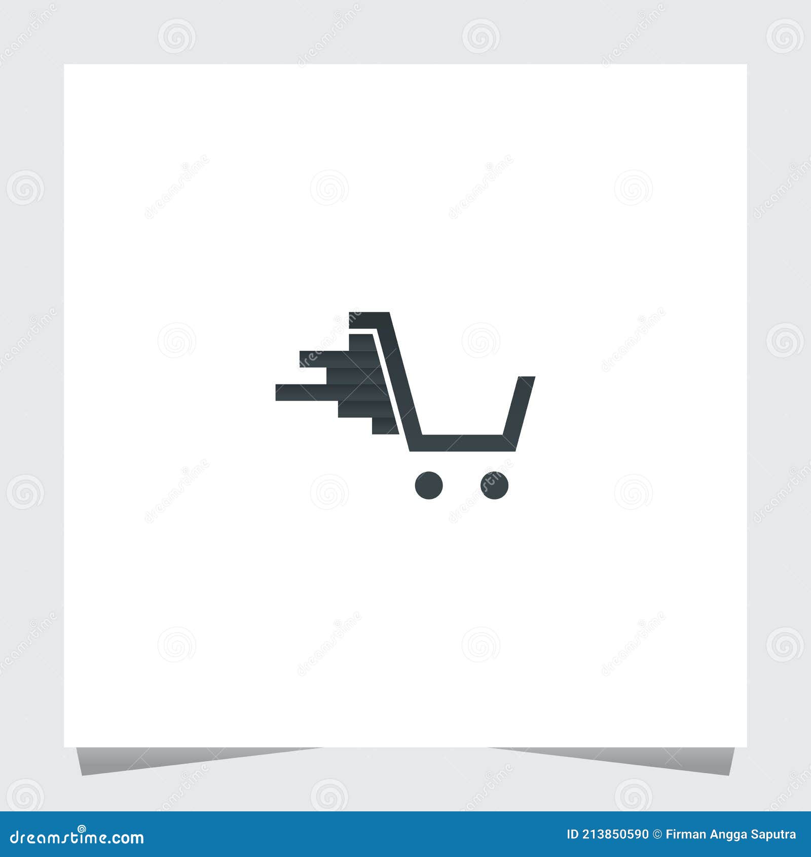 Fast Cart Logo Inspirations Template Stock Vector - Illustration of ...