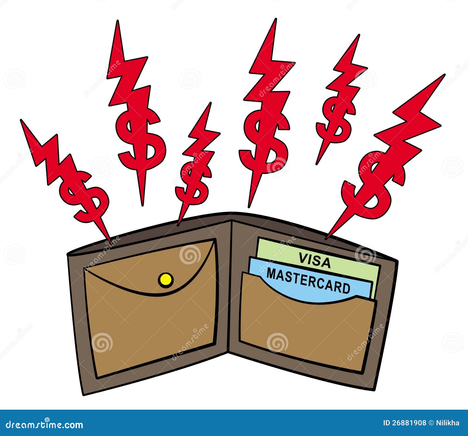 Fast cash editorial stock photo. Illustration of dollar - 26881908