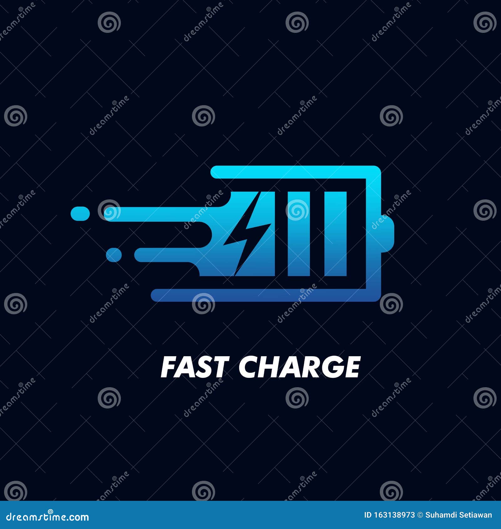 Fast Charge Logo Icon Design Vector Stock Vector - Illustration of bolt ...