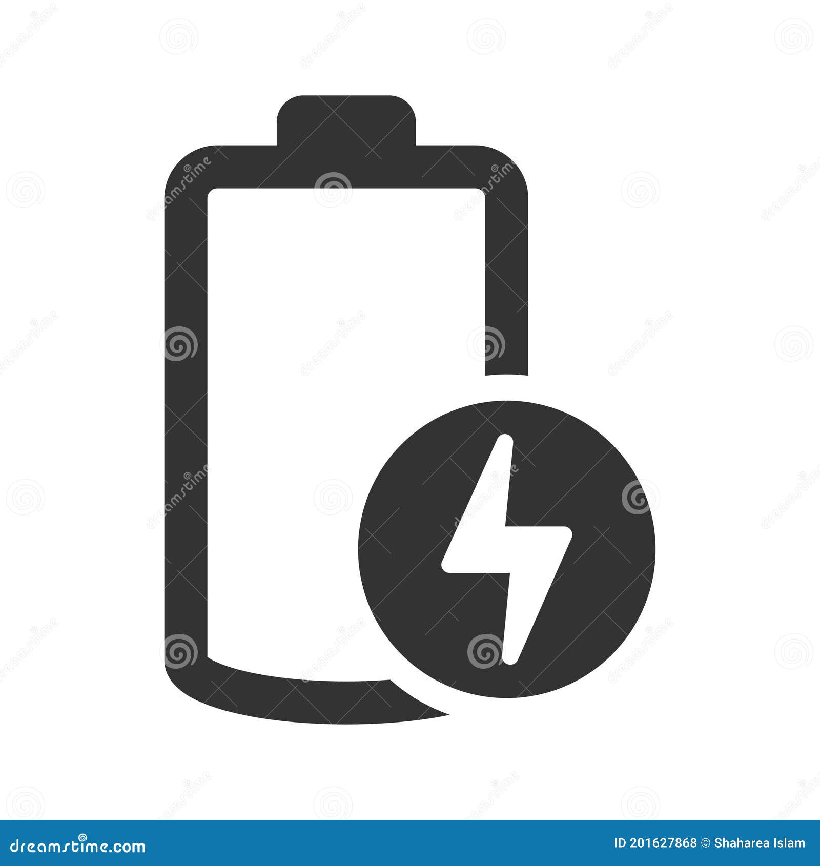 Fast charging icon stock vector. Illustration of icon - 201627868