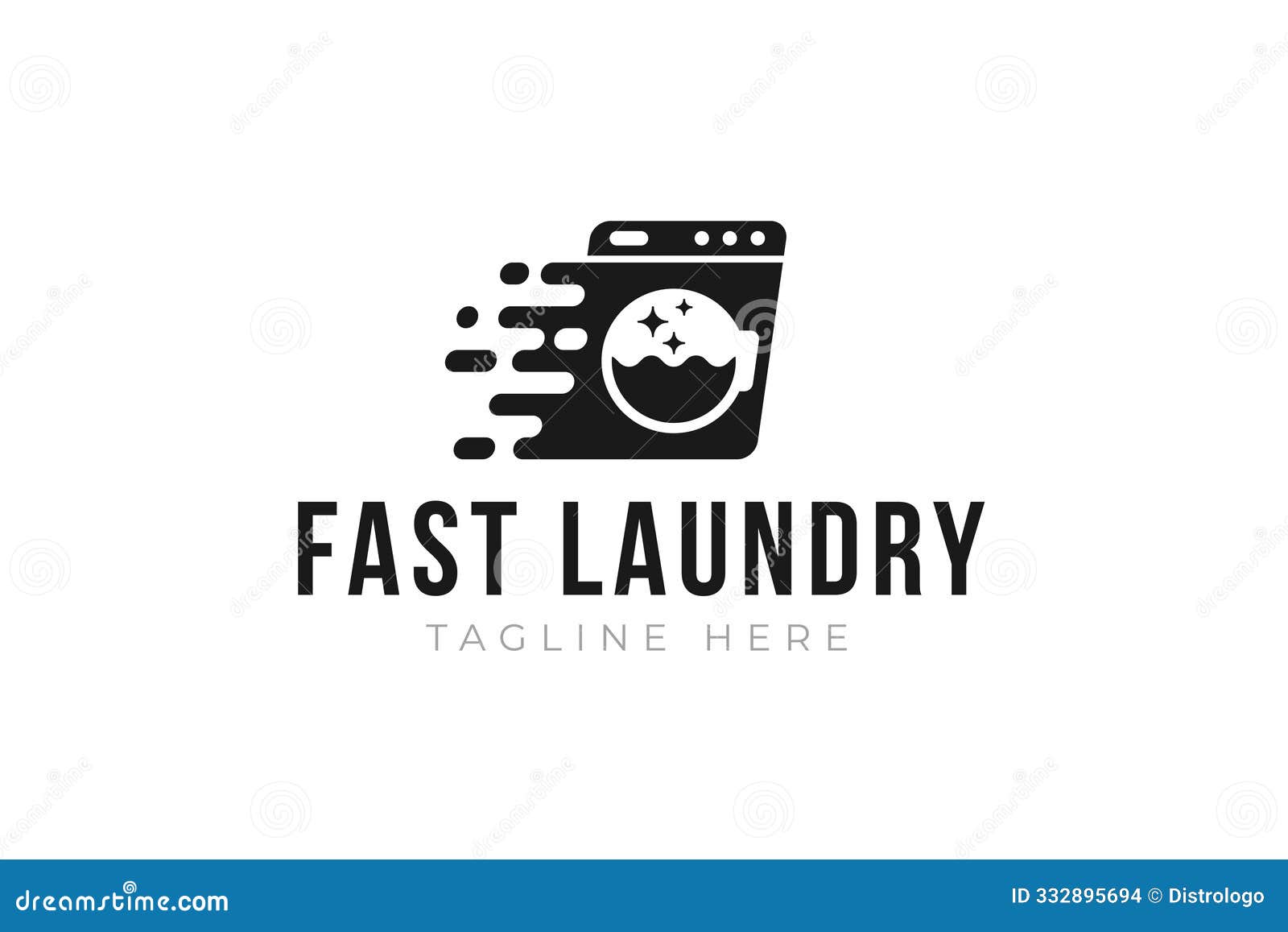 Clean Laundry, Wash Vector Labels, Emblems, Logos. Washing Machine And ...