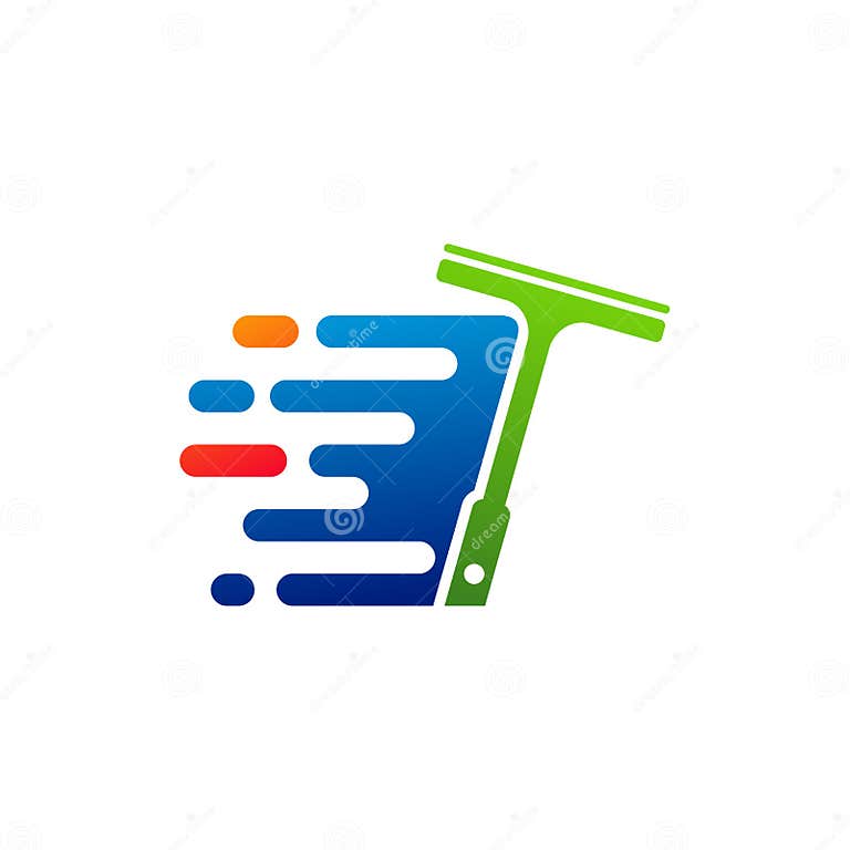 Fast Clean Logo Vector Template, Creative Clean Logo Design Concepts ...