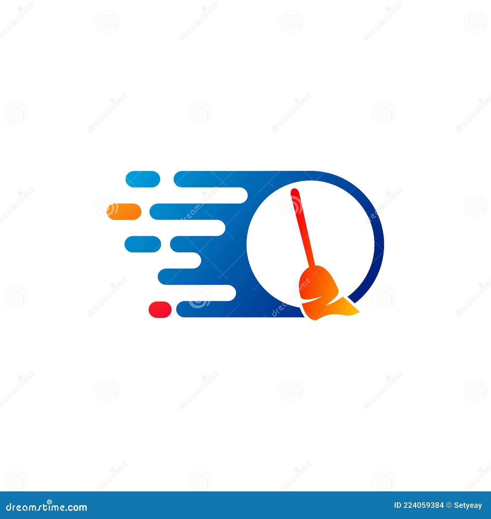 Fast Clean Logo Vector Template, Creative Clean Logo Design Concepts ...