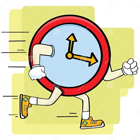 Fast clock stock vector. Illustration of hour, second - 20891241