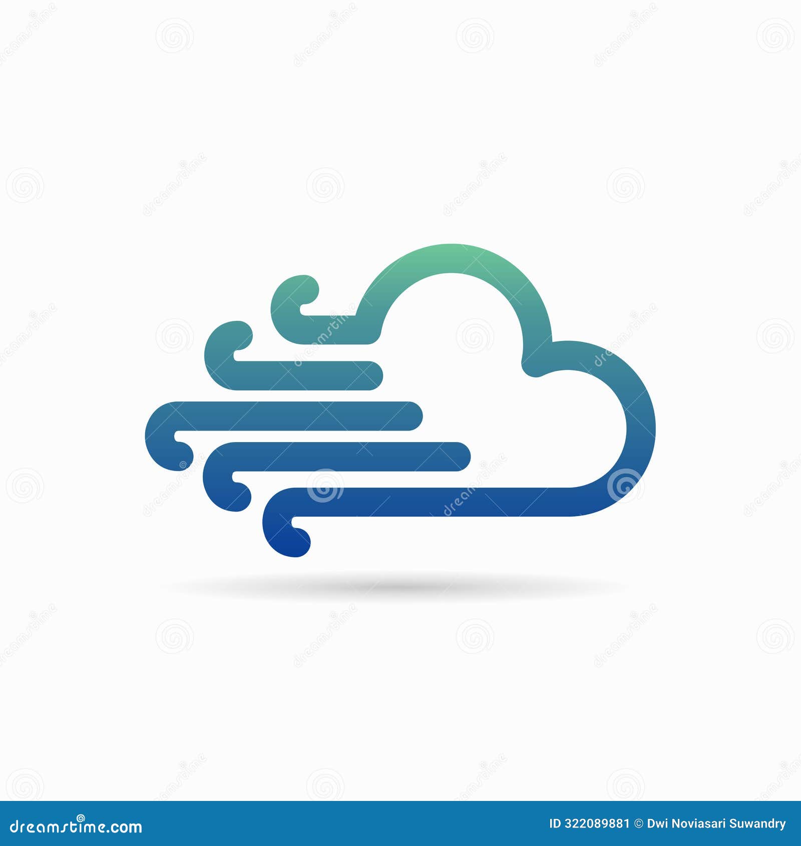Fast Computing Cloud Logo Template Stock Vector - Illustration of ...