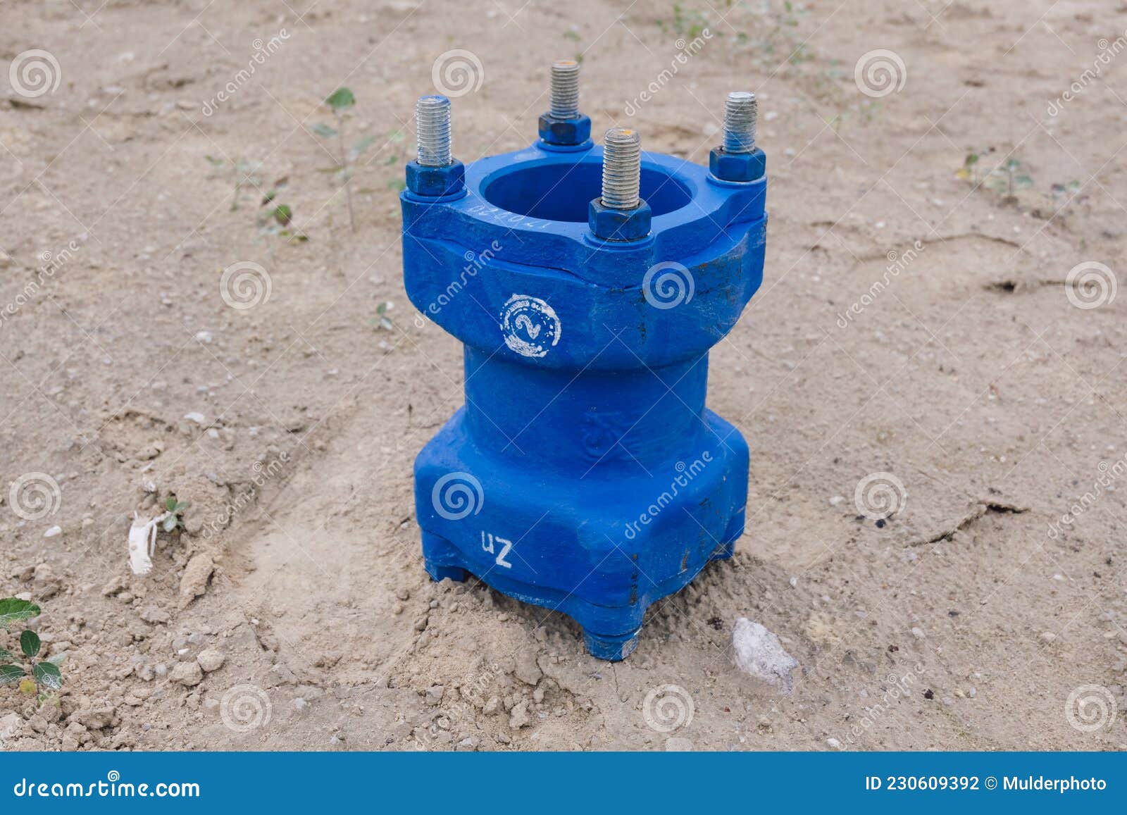 Fast Coupling Pipe Fittings for Pipeline Repairing Stock Photo - Image ...