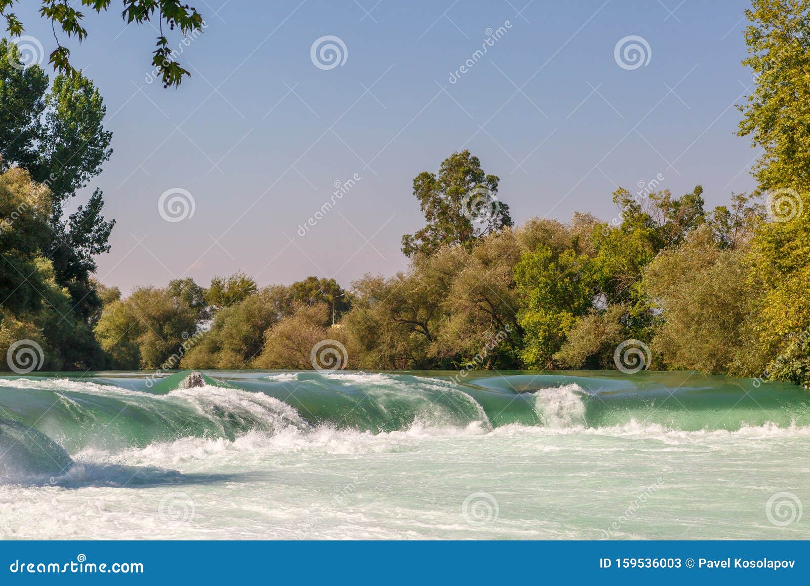 The Fast Current of the River Stock Image - Image of conservancy ...