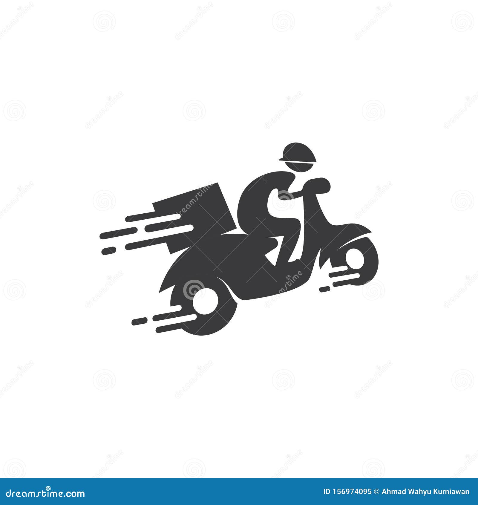Fast Delivery logo stock vector. Illustration of transportation - 156974095