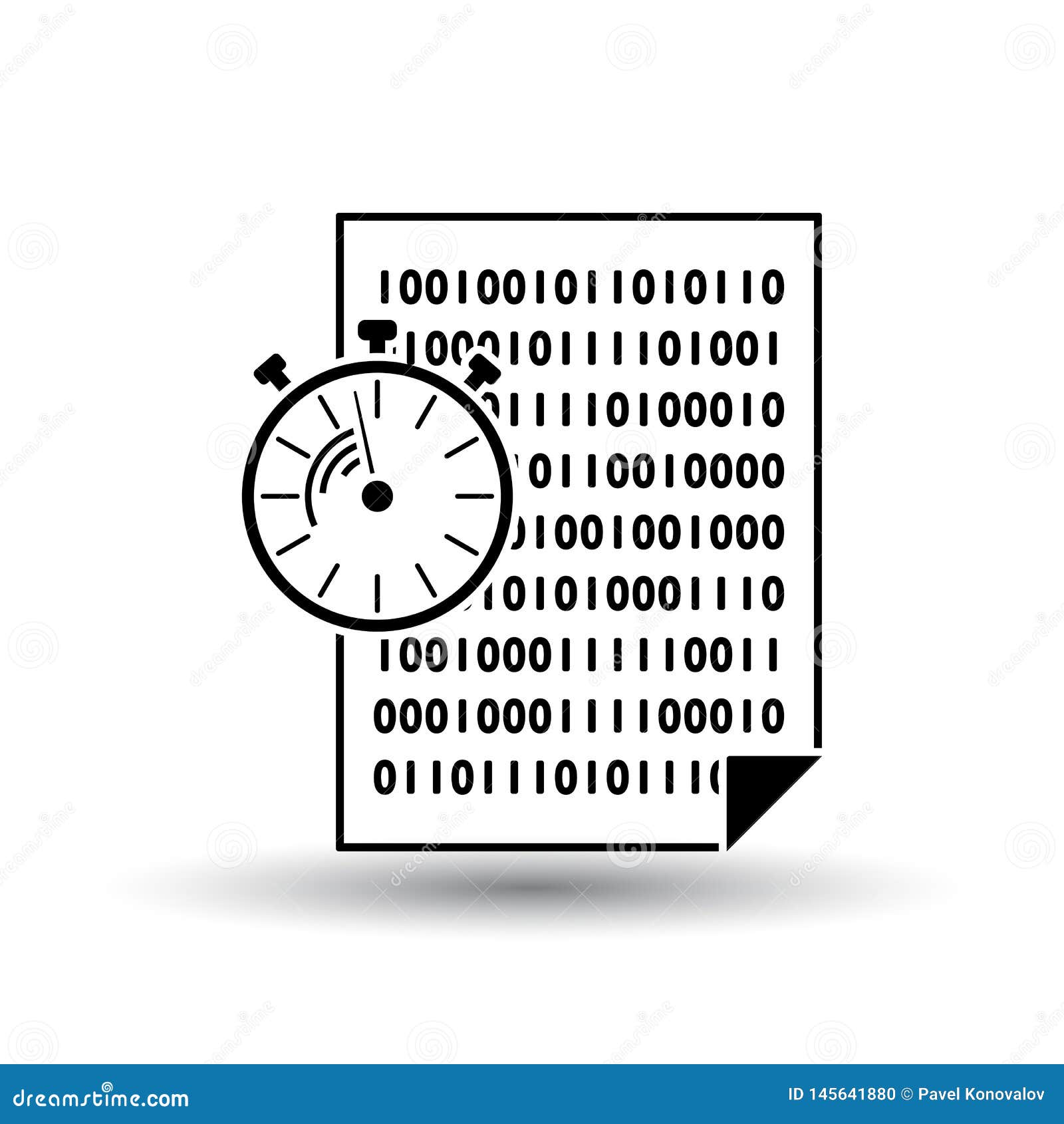 Fast Development Icon stock vector. Illustration of agile - 145641880