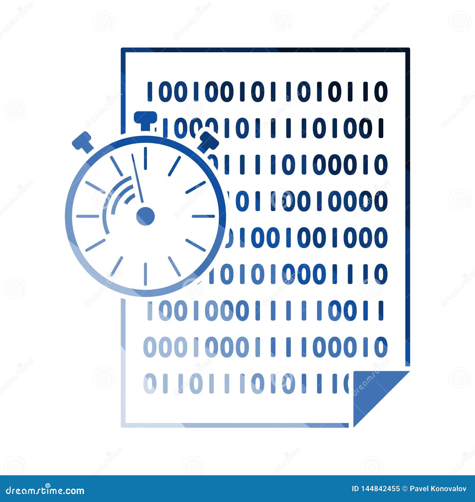 Fast Development Icon stock vector. Illustration of abstract - 144842455