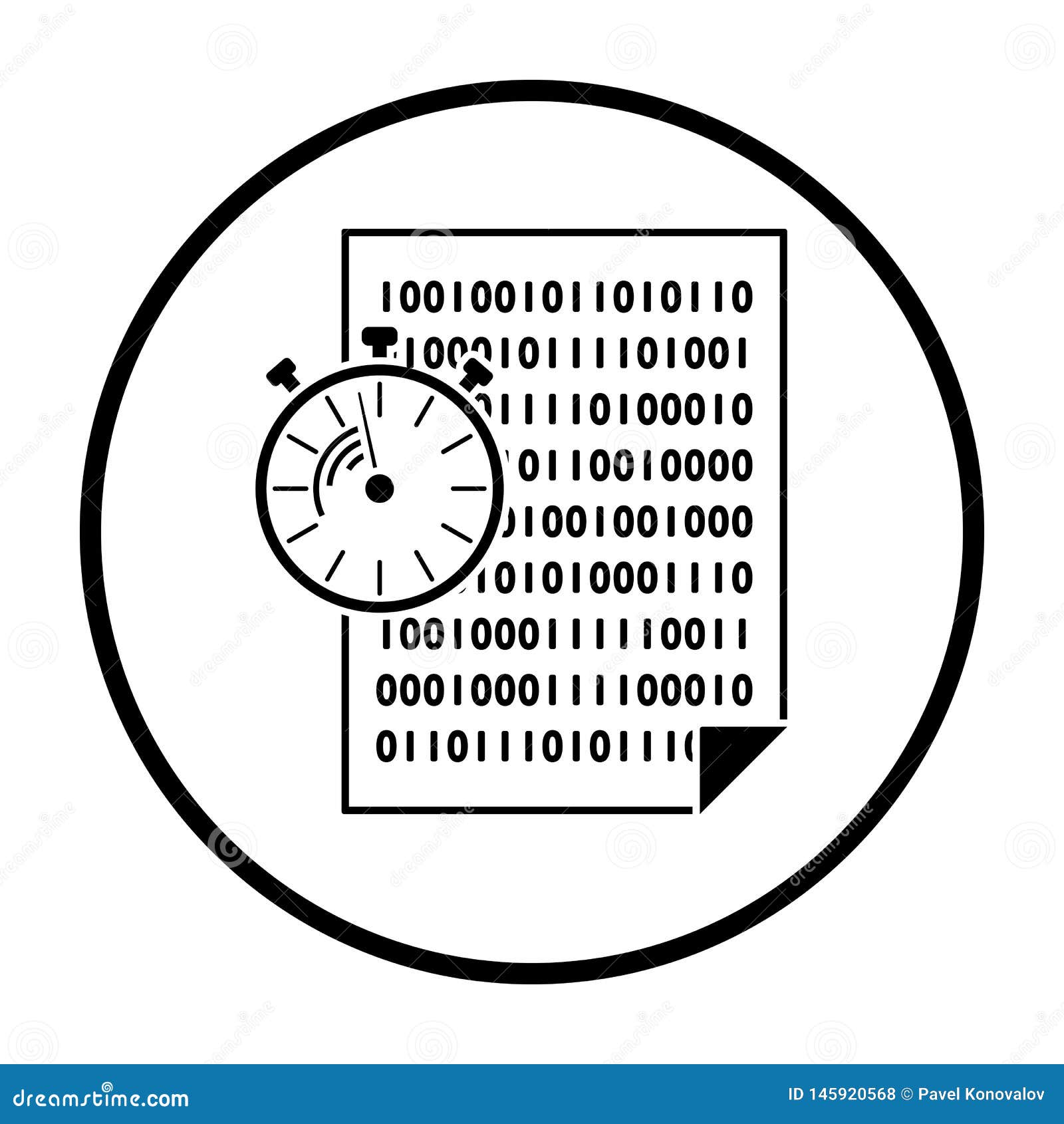 Fast Development Icon stock vector. Illustration of business - 145920568