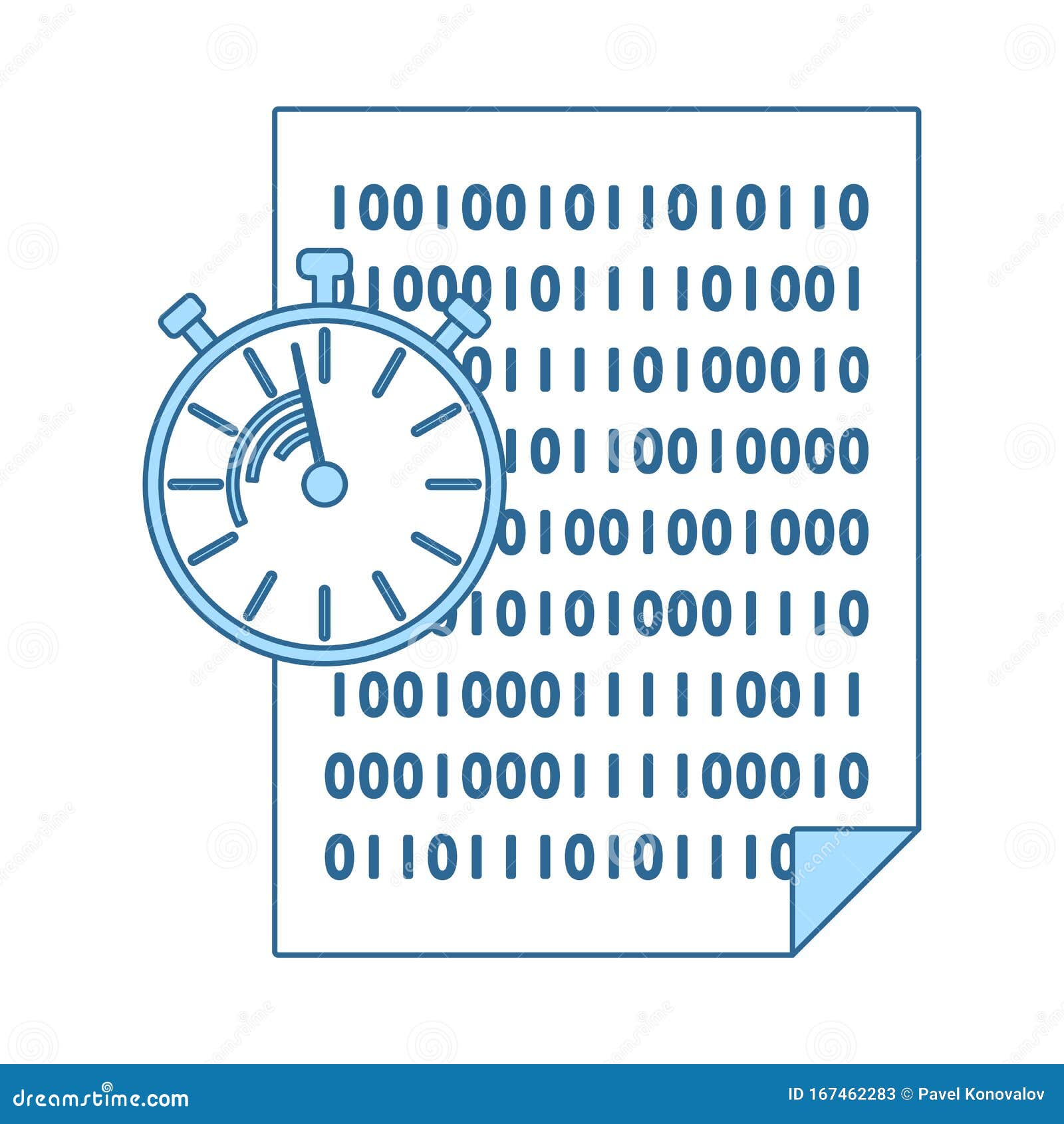 Fast Development Icon stock vector. Illustration of digital - 167462283