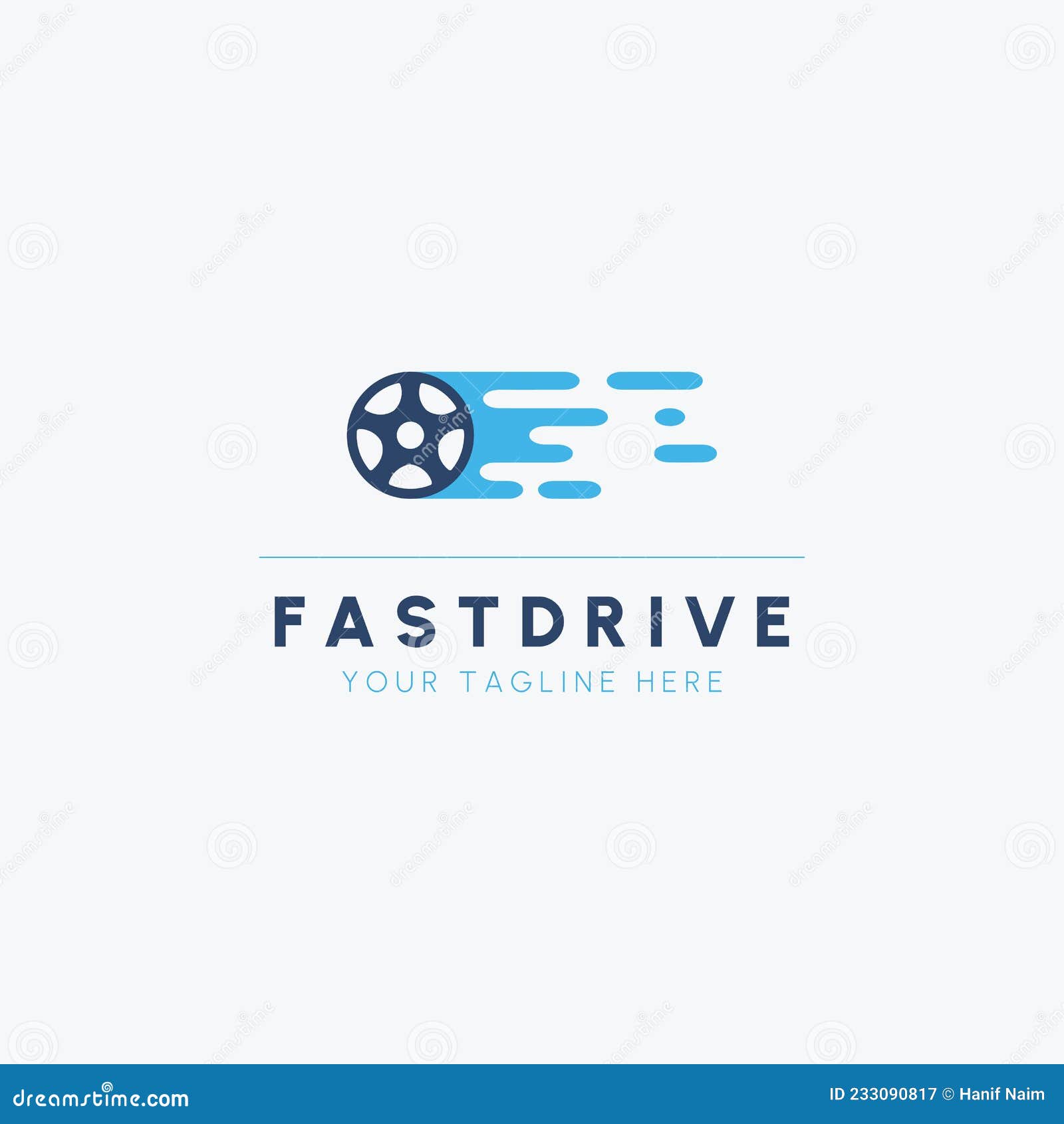 Fast Drive Logo Template Design Stock Vector - Illustration of service ...