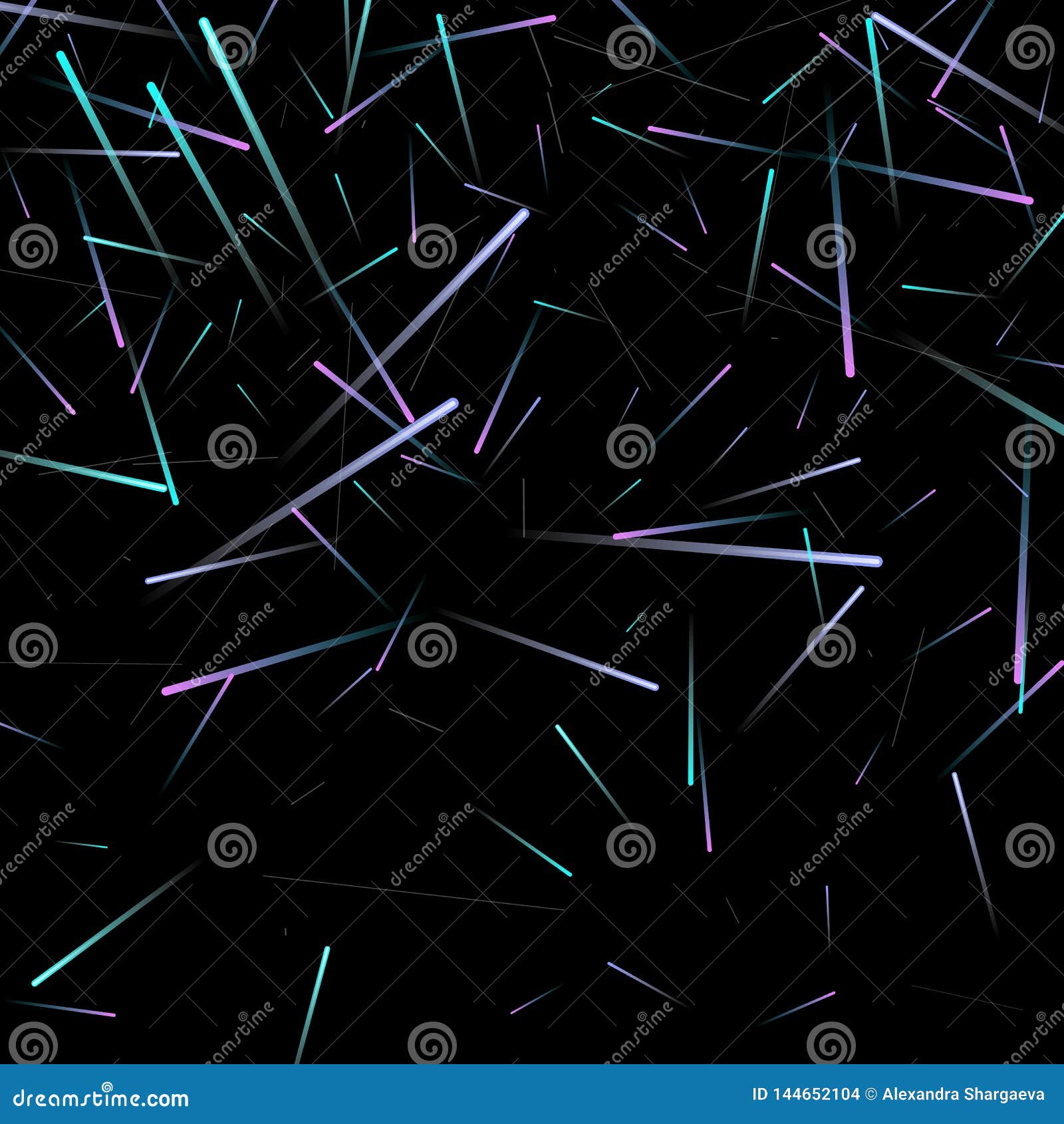 Fast Effect. Motion Neon Light Movement Static Stock Vector ...