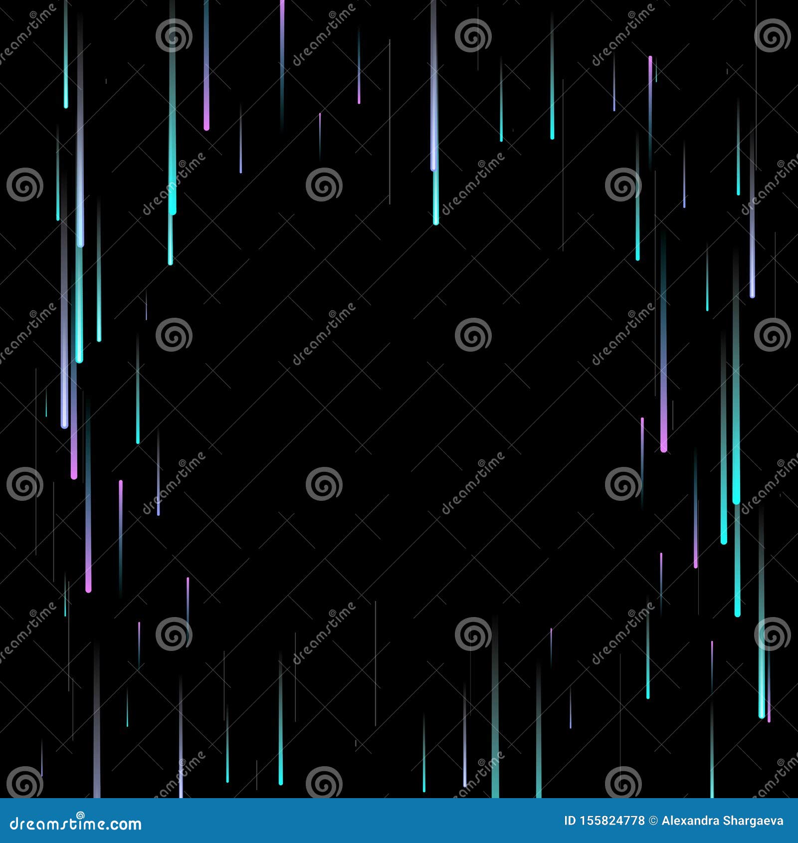 Fast Effect. Motion Neon Light Movement Static Stock Vector ...