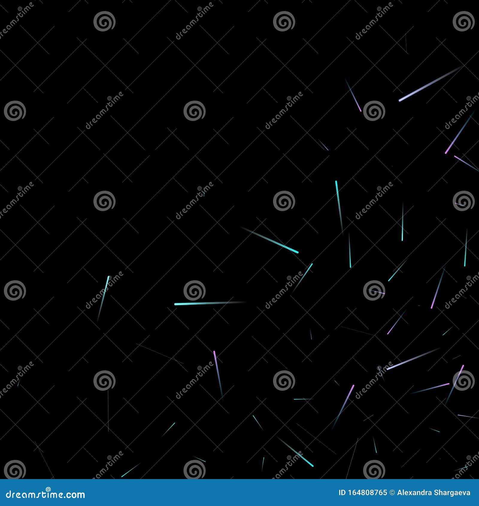 Fast Effect. Motion Neon Light Movement Static Stock Illustration ...