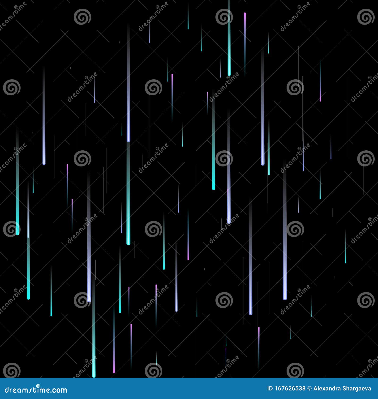 Fast Effect. Motion Neon Light Movement Static Stock Vector ...