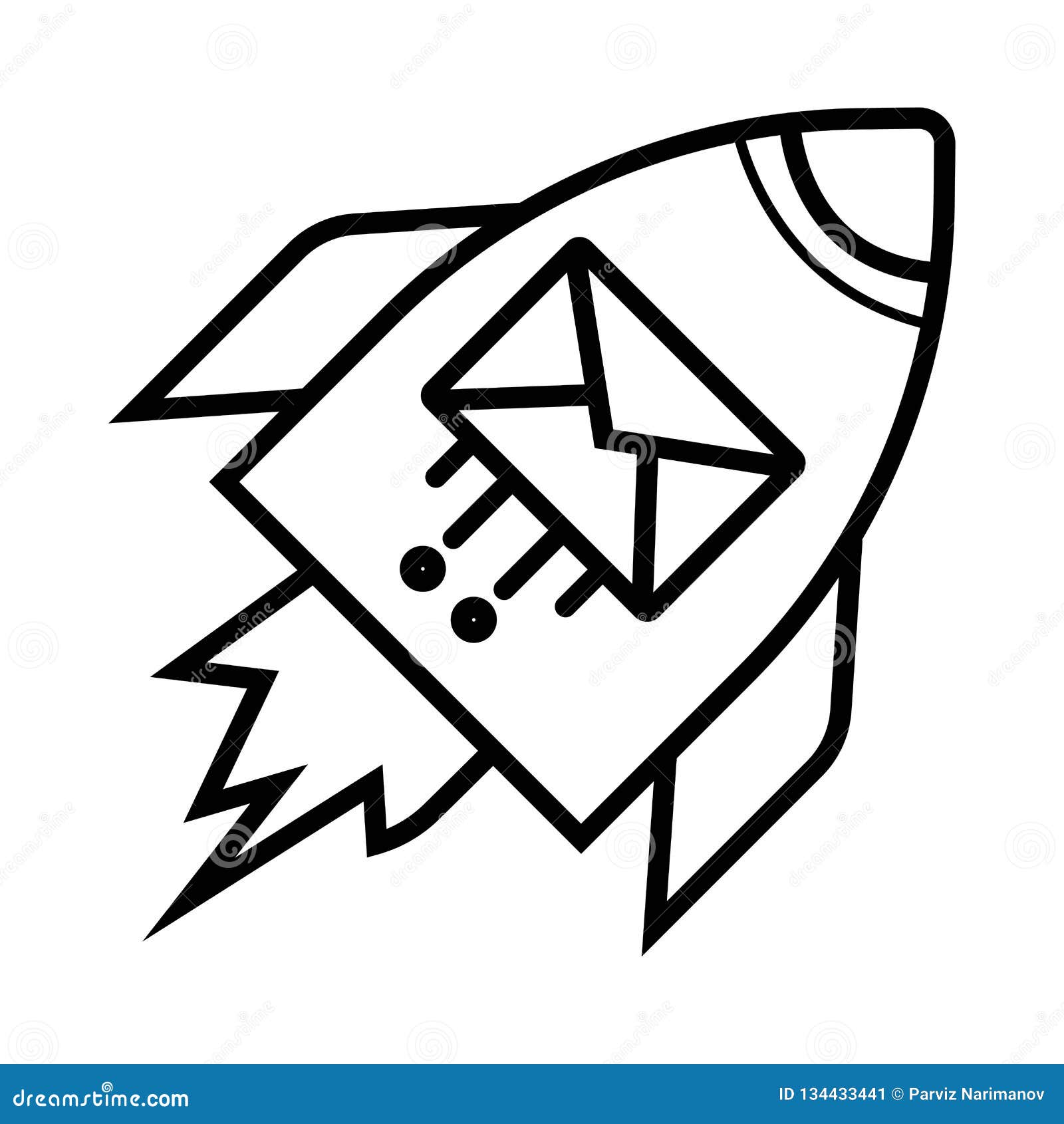 Fast email symbol icon stock illustration. Illustration of forum ...