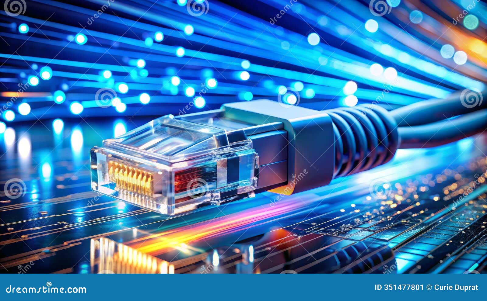 Fast Ethernet Cable Connection Secure Wired Network for HighSpeed Data ...