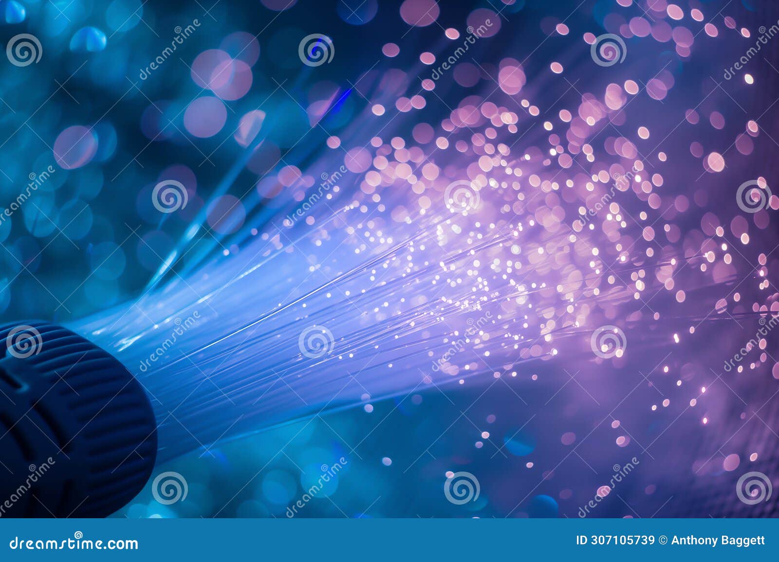 Fast Fibre Internet Computer Cable Transmitting Broadband ...