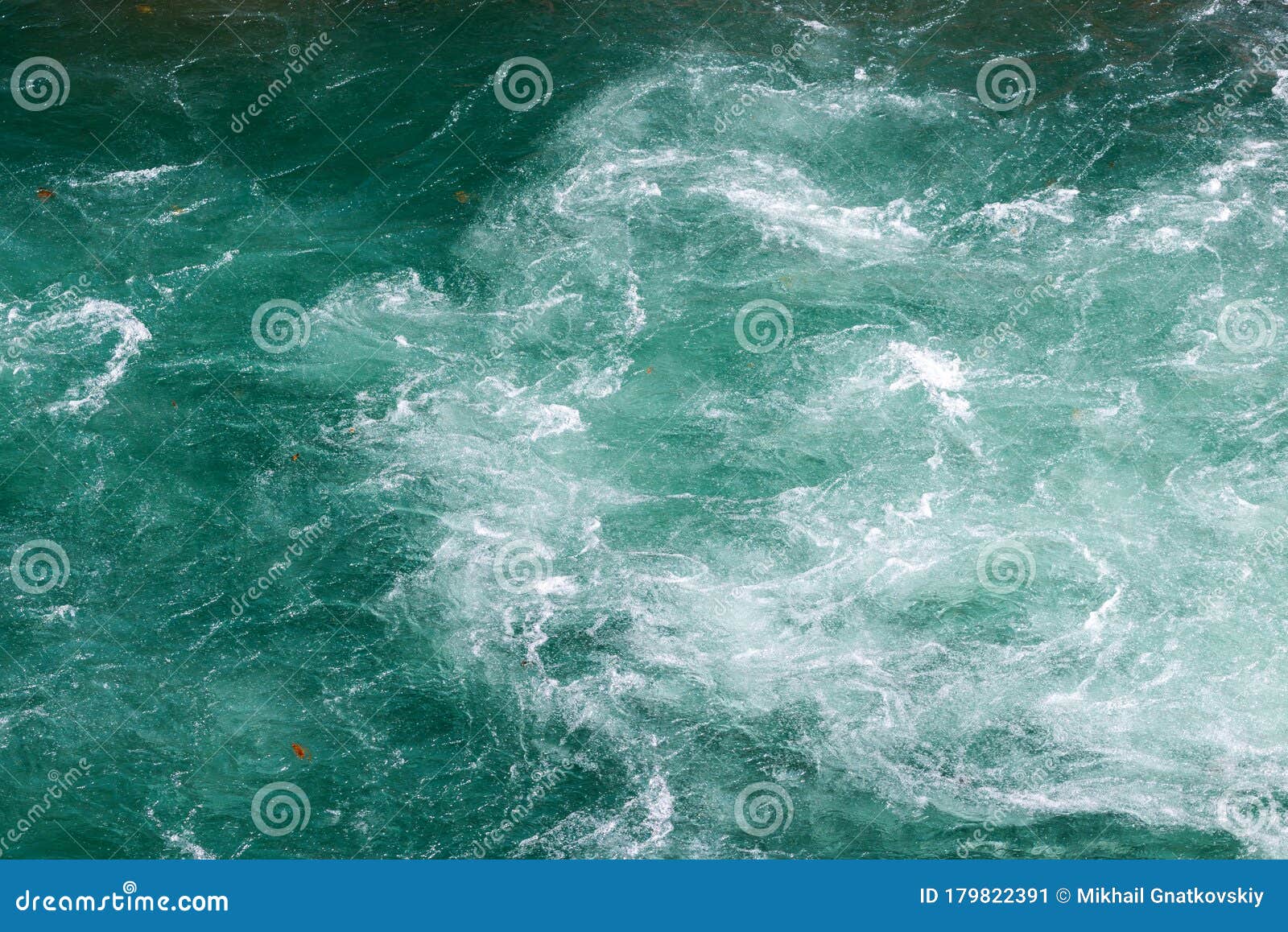 Fast Flow in Mountain River, Texture of Water Stock Image - Image of ...