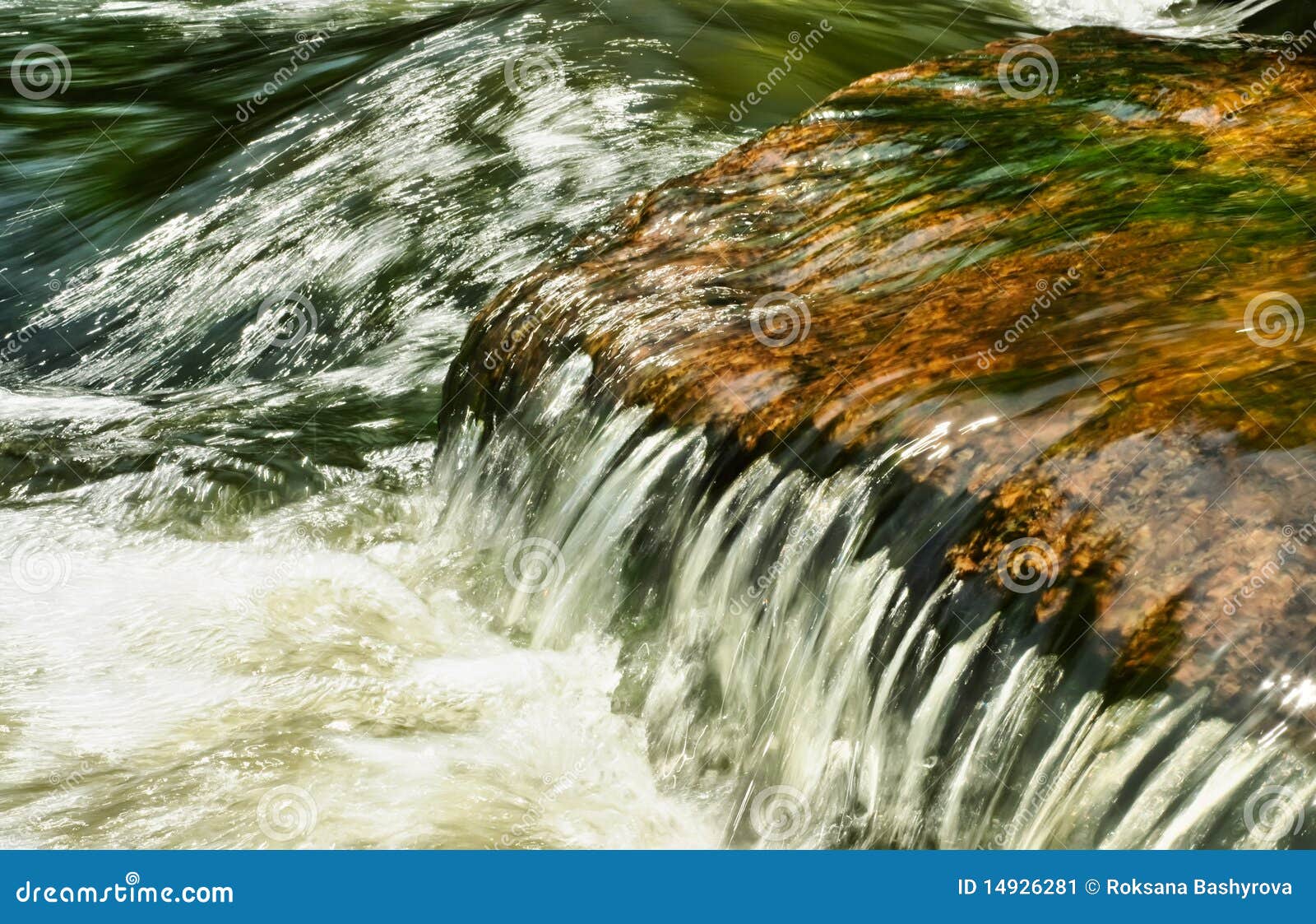 Fast flowing water stock image. Image of outdoors, flowing - 14926281