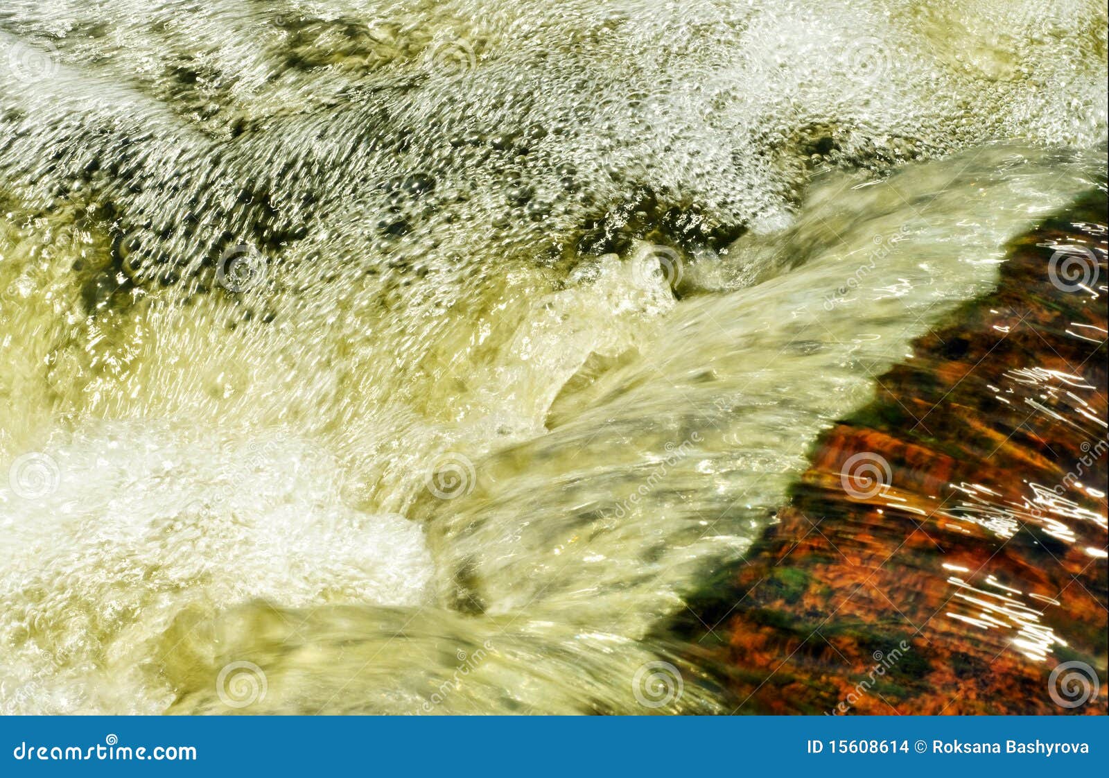 Fast flowing water stock photo. Image of fast, nature - 15608614