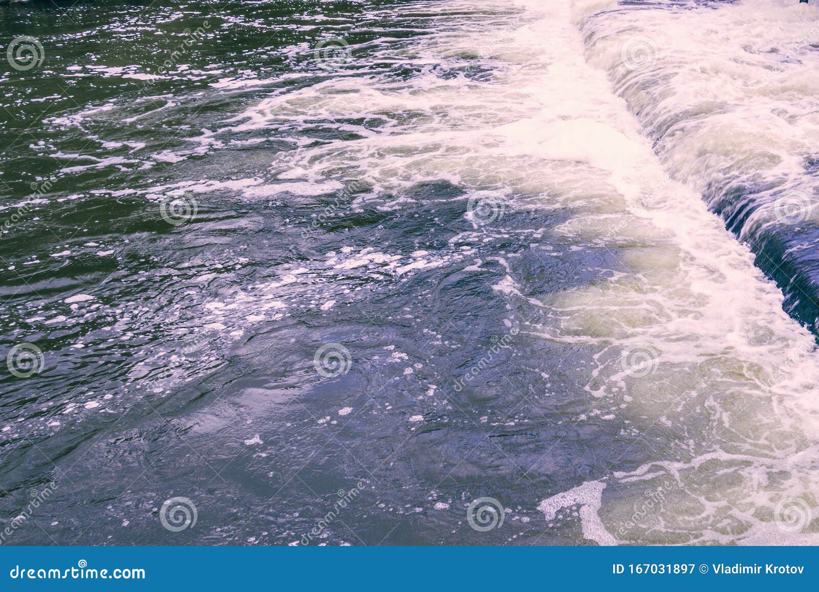 Fast flowing water stock image. Image of nature, flow - 167031897