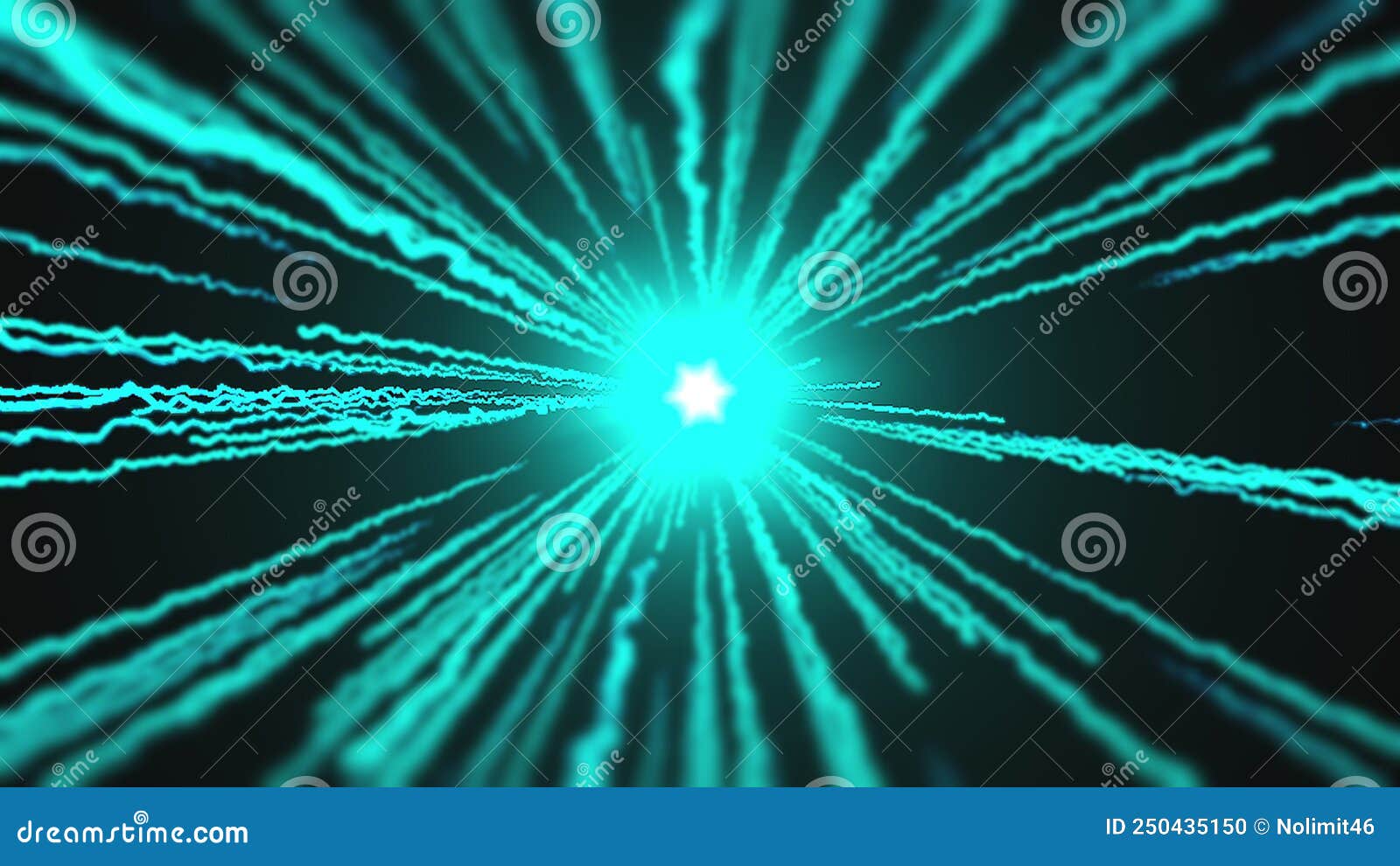 Fast Flying of Light Streaks Stock Illustration - Illustration of ...