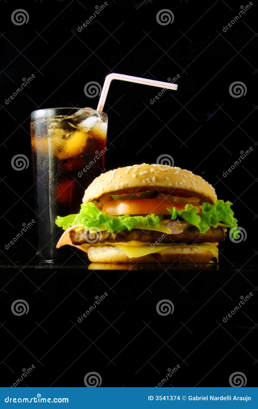 Fast food stock photo. Image of fast, food, cola, drink - 3541374