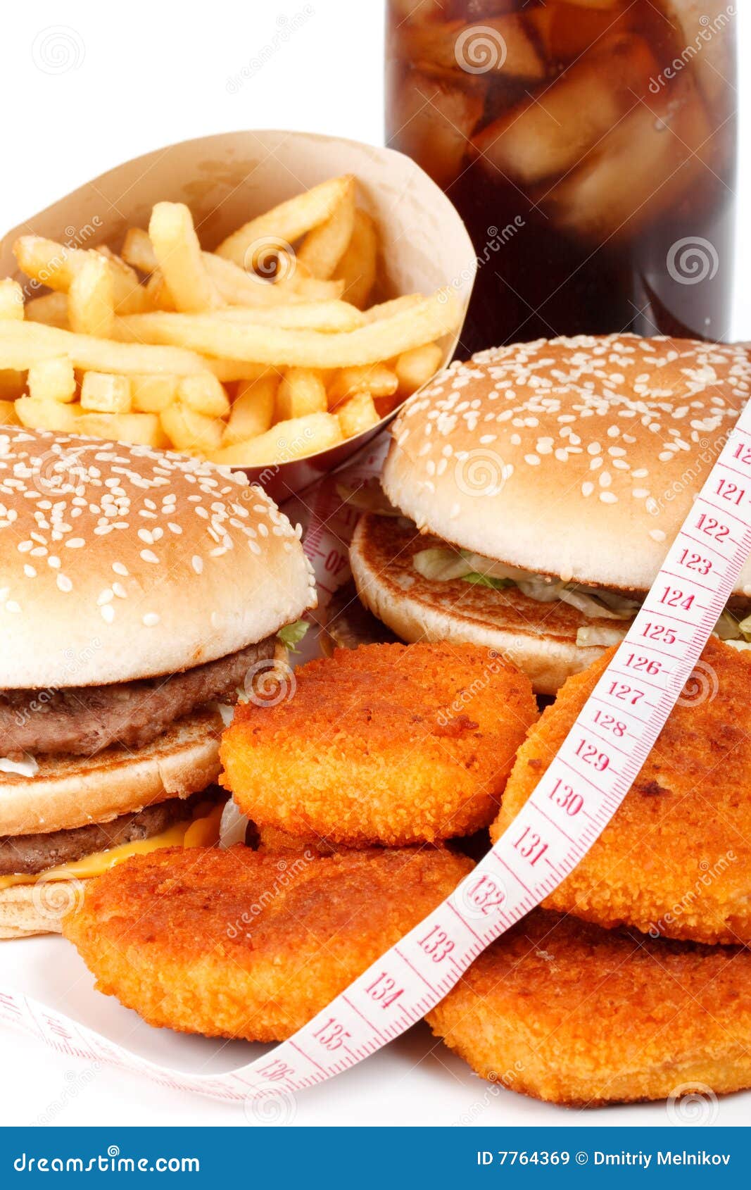 Fast food stock image. Image of cola, junk, cooked, meal - 7764369