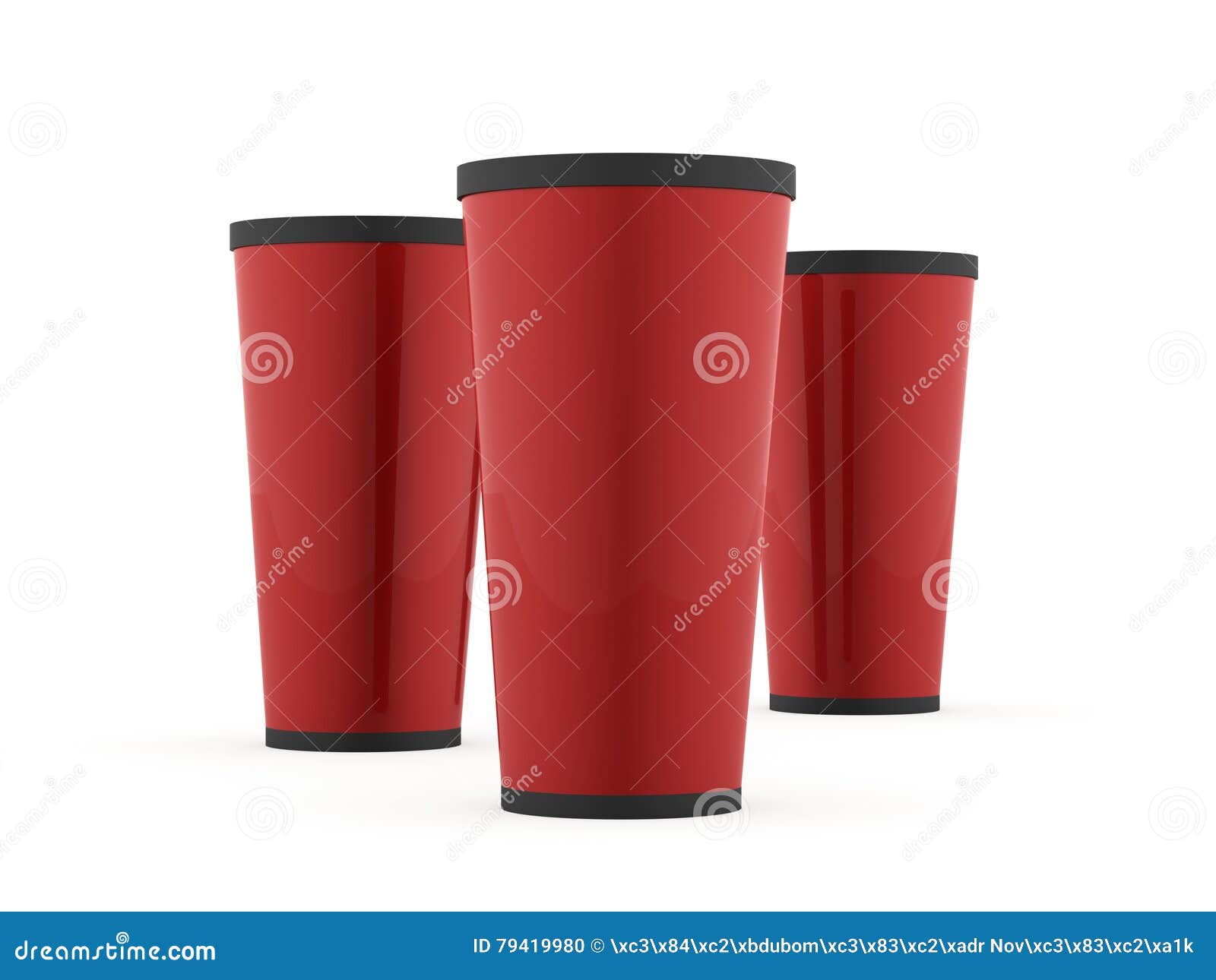 Fast Food Cup Isolated on White Background Stock Illustration ...