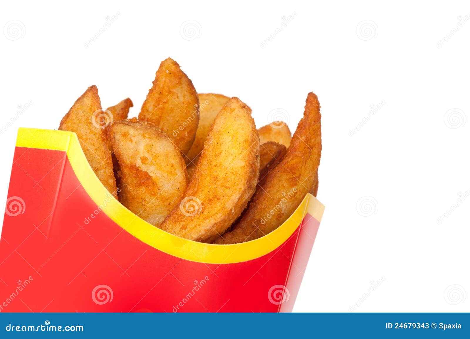 Fast food. Fried potatoes stock image. Image of french - 24679343