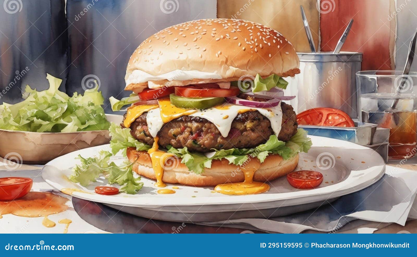 Fast Food, Hot Dog, Ham, Cheese, Breakfast Stock Image - Image of fresh ...