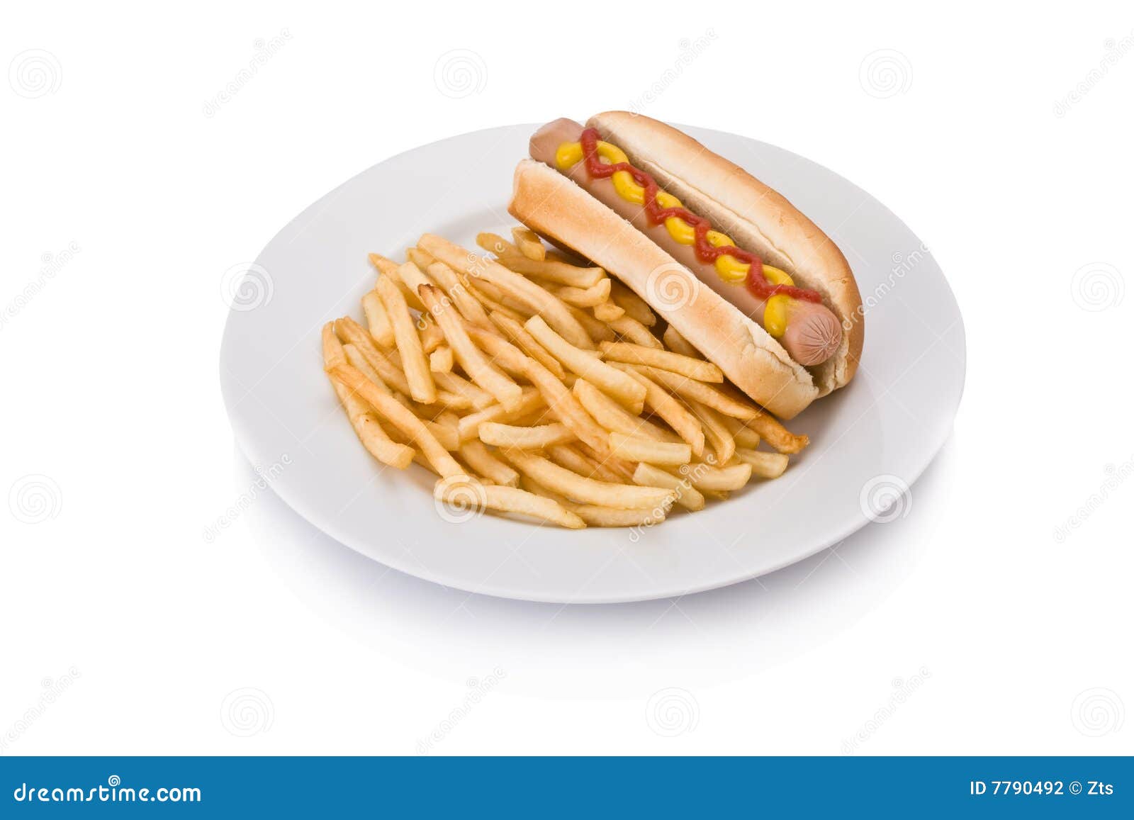 Fast food meal stock photo. Image of cooked, isolated - 7790492