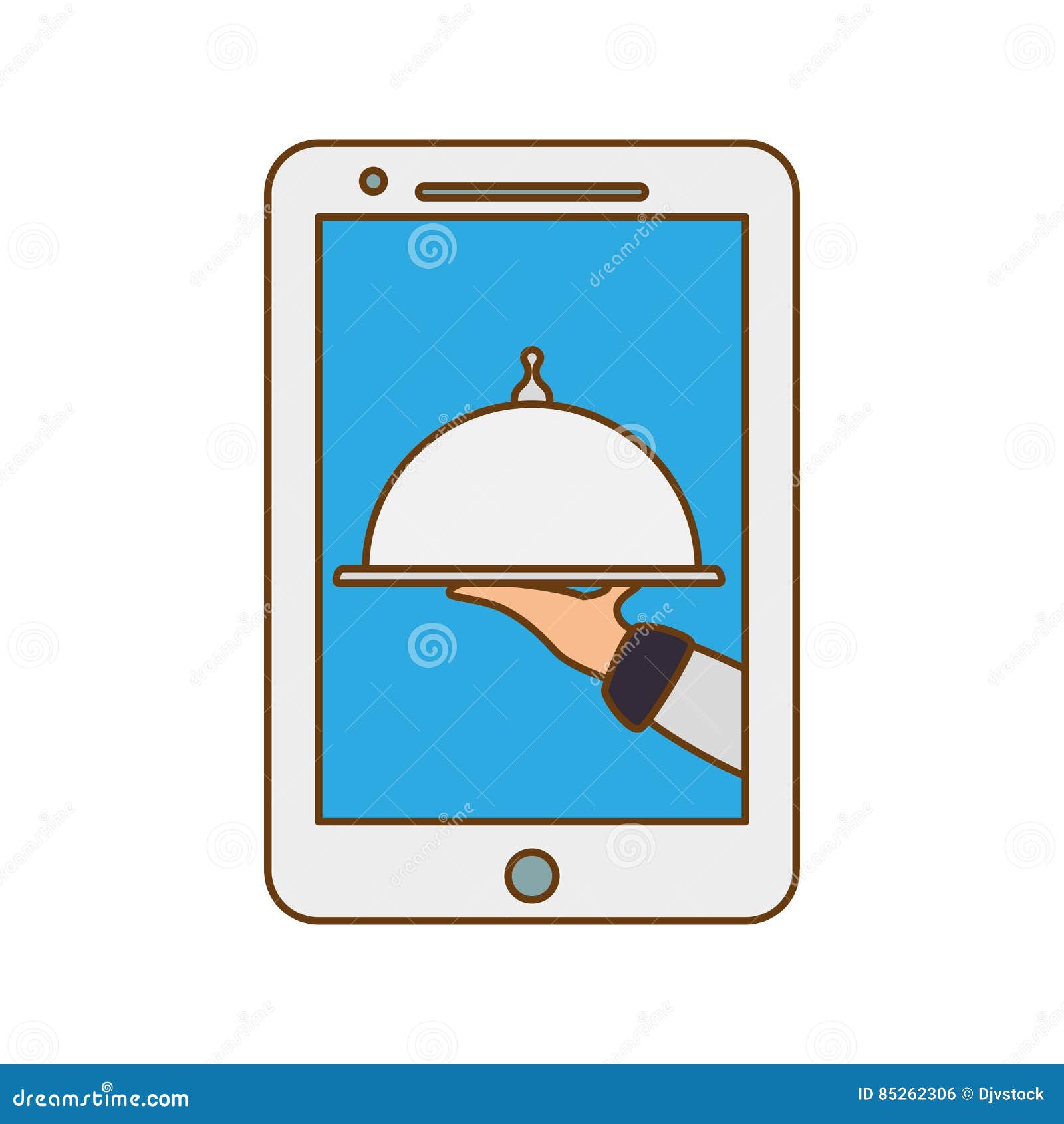 Fast Food Order Website Icon Stock Illustration - Illustration of ...