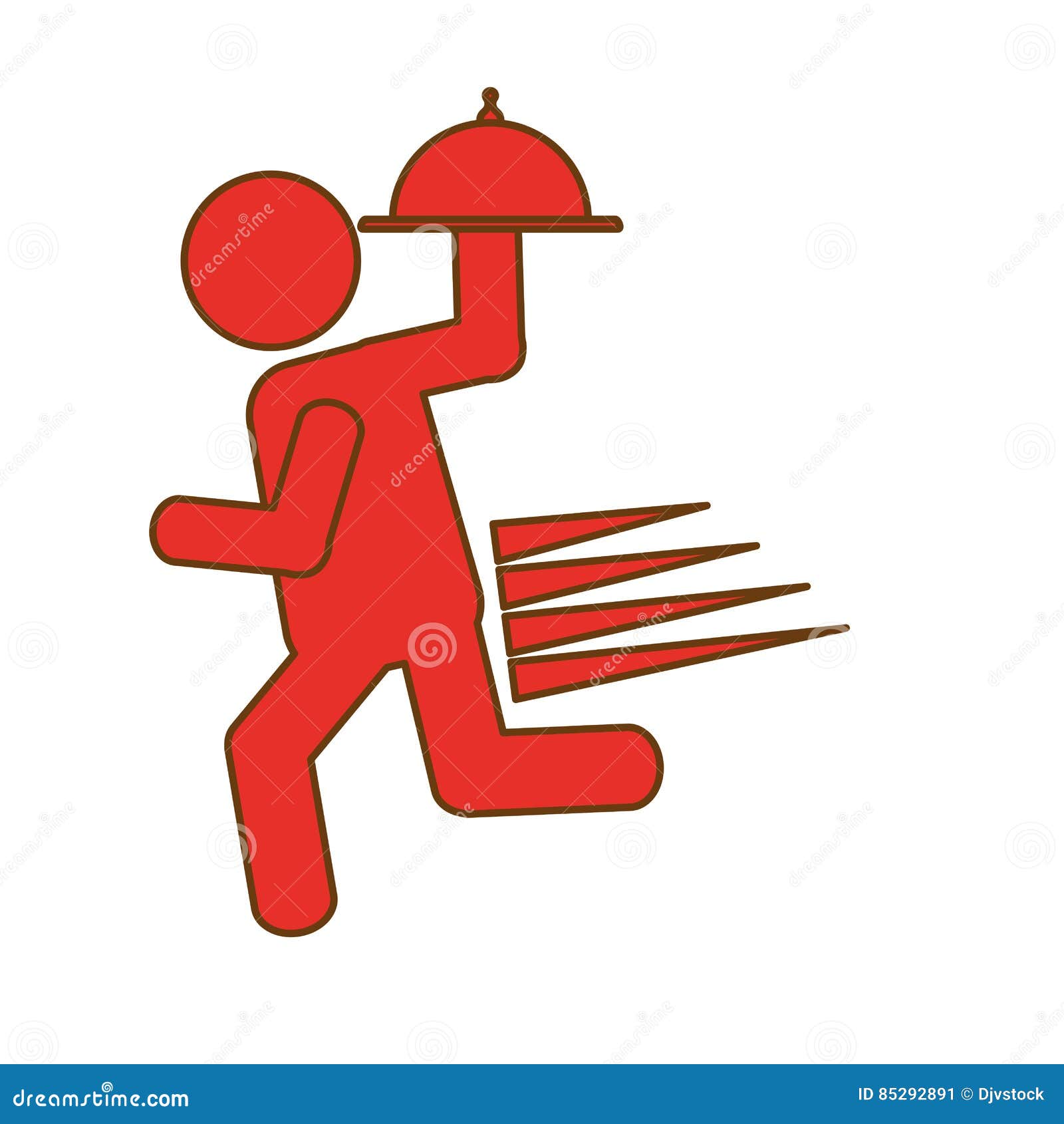 Fast food orders icon stock illustration. Illustration of background ...
