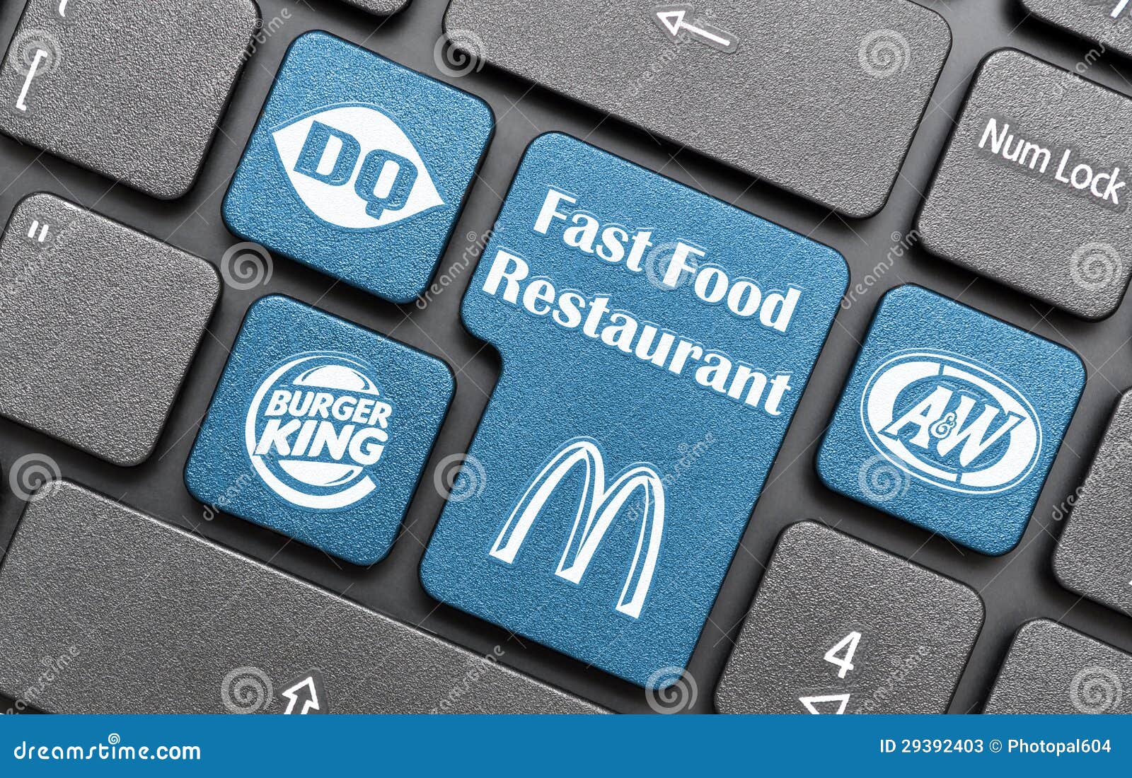 Fast food restaurant editorial stock photo. Image of database - 29392403