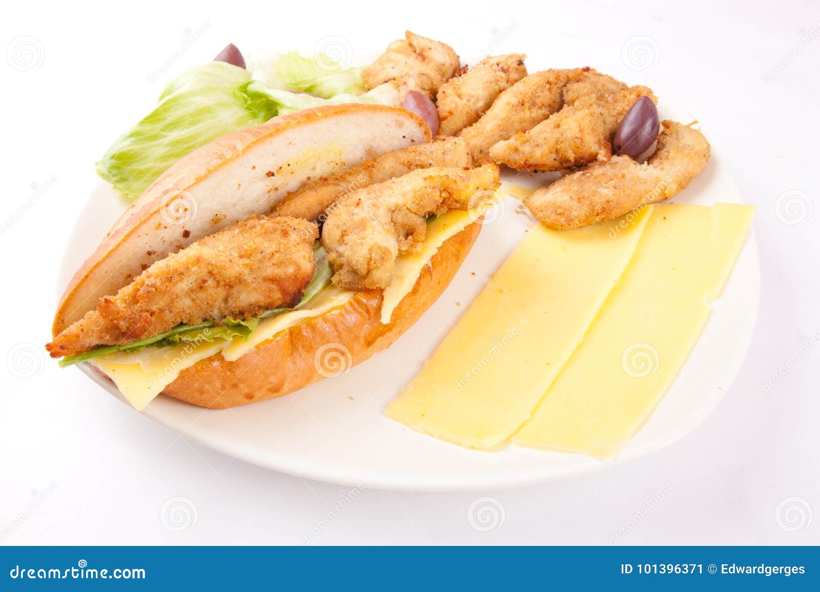 Fast food sandwich stock image. Image of cuisine, classic - 101396371