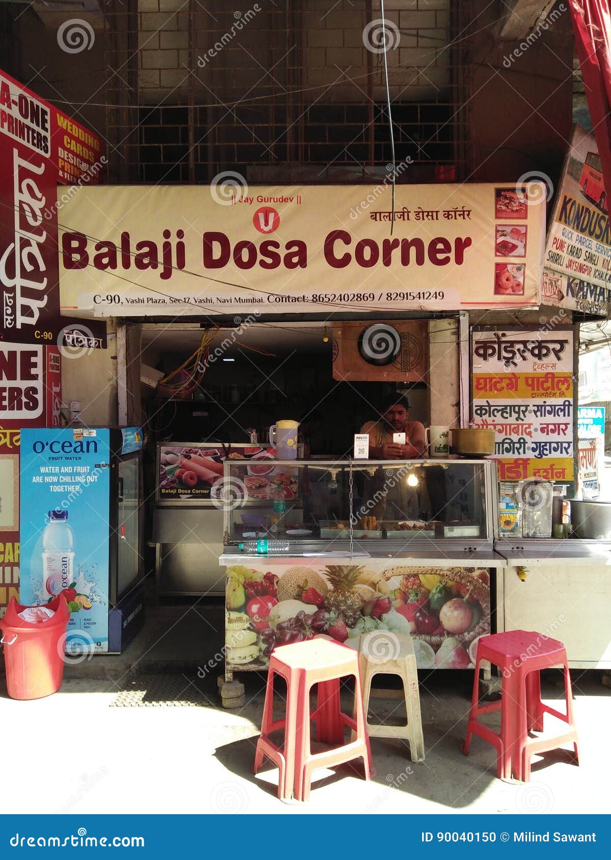 Fast food Shop editorial image. Image of indian, fast - 90040150