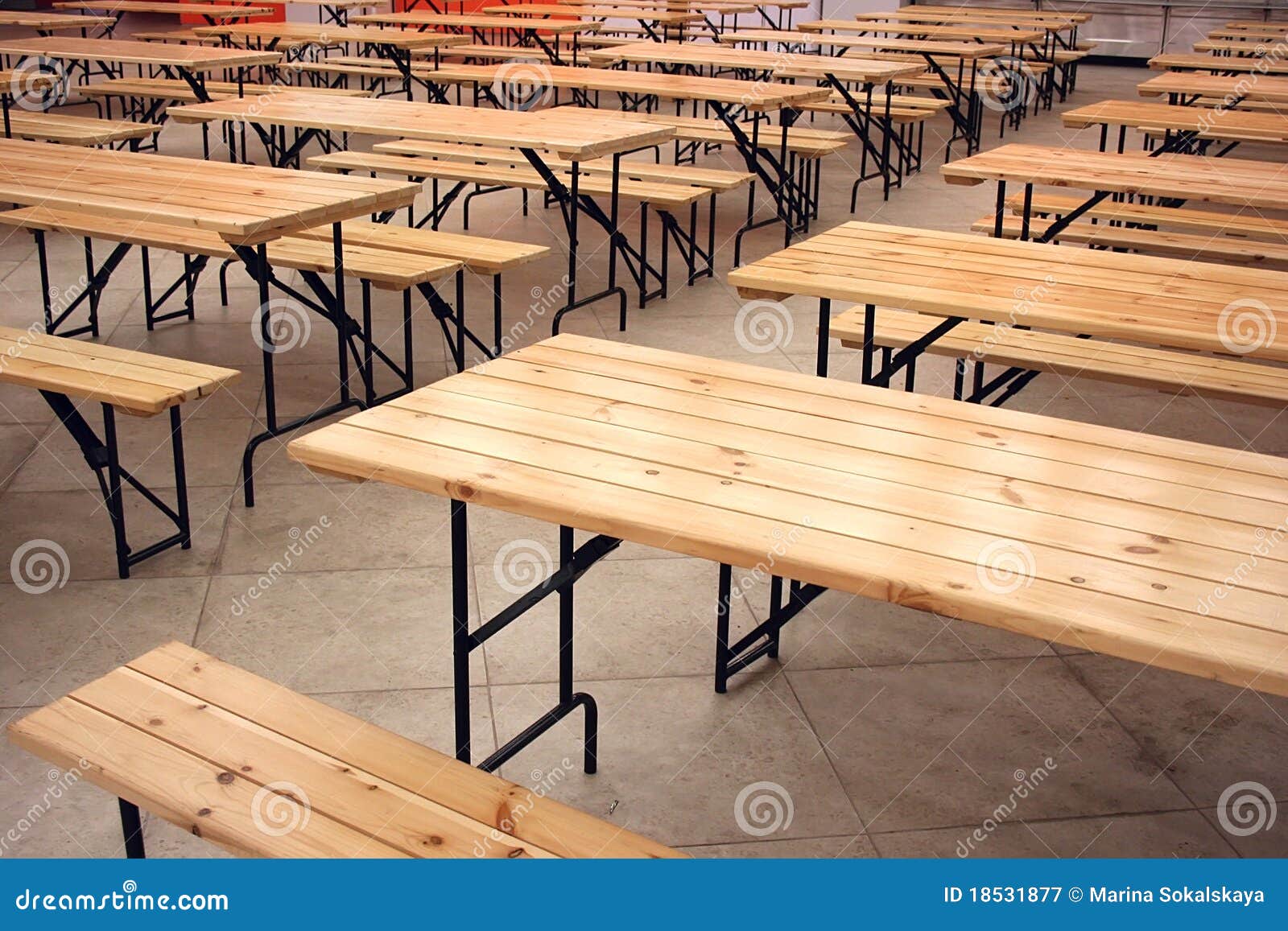Fast food tables stock image. Image of tables, fast, stone - 18531877